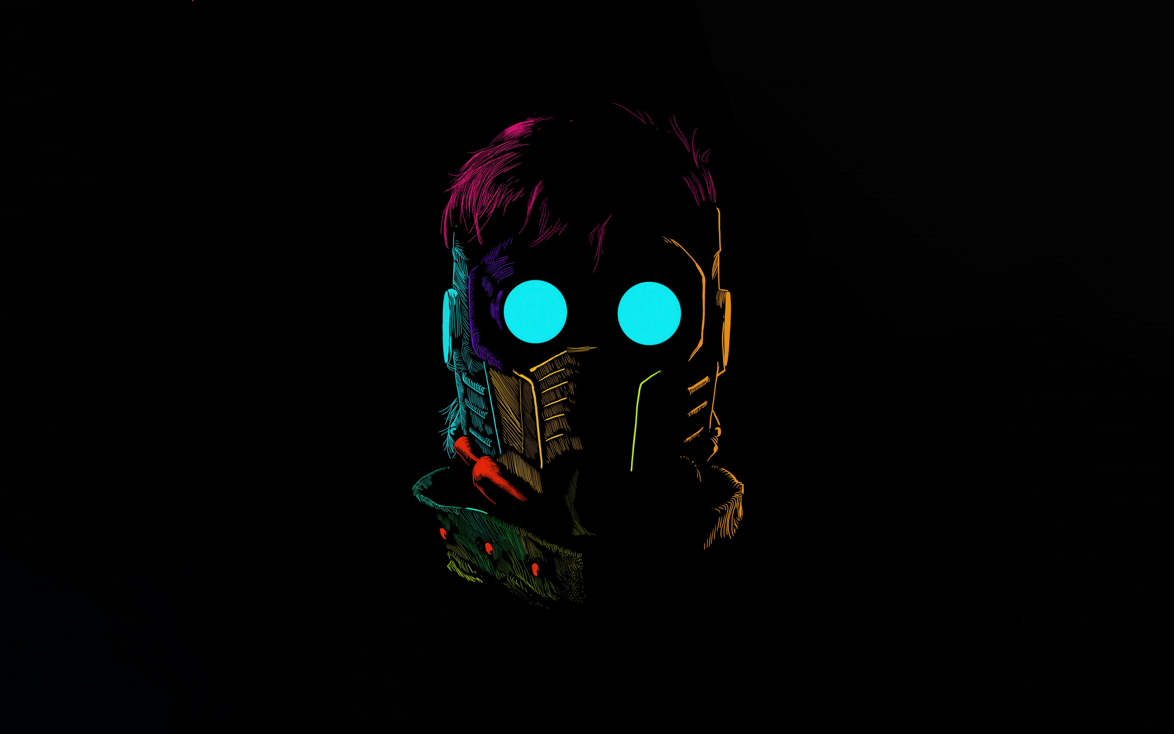 3840x2400 Star Lord Mask Close Up 4K ,HD 4k Wallpapers,Images ...