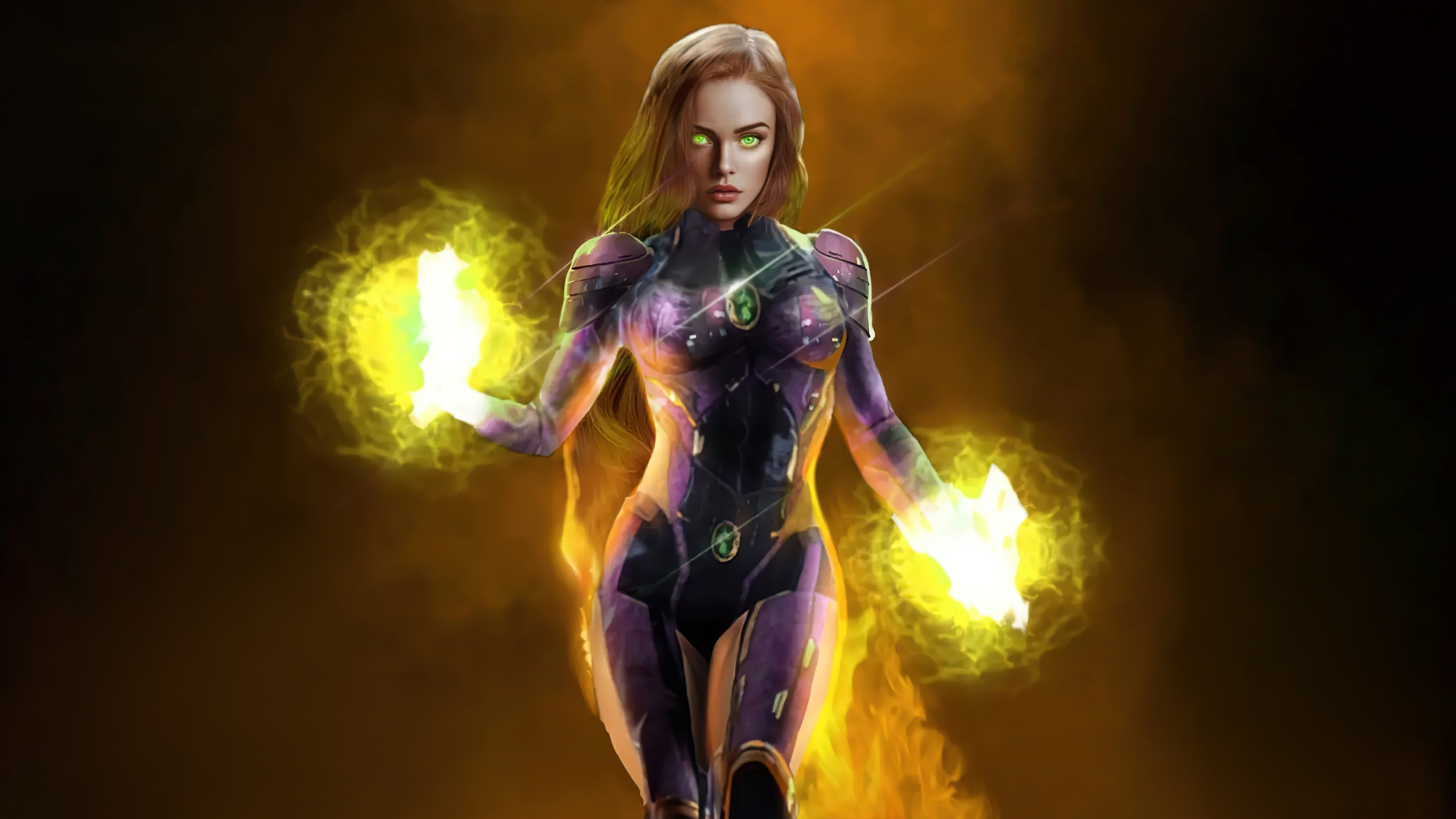 Starfire In Titans Tv Series 4k Wallpapers Hd Wallpapers