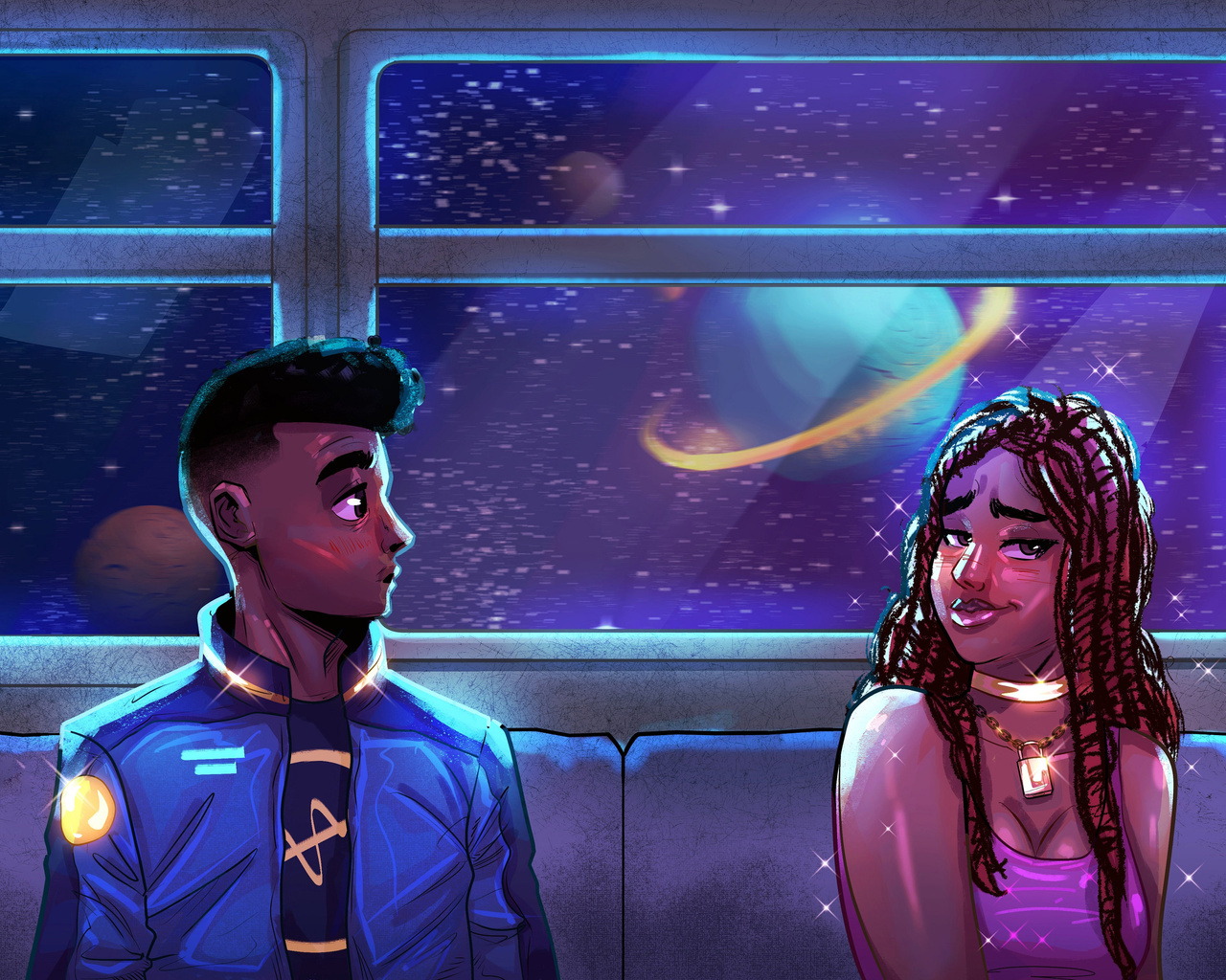 1280x1024 Stellar Journey Cosmic Love Story Wallpaper,1280x1024 Resolution HD 4k Wallpapers ...