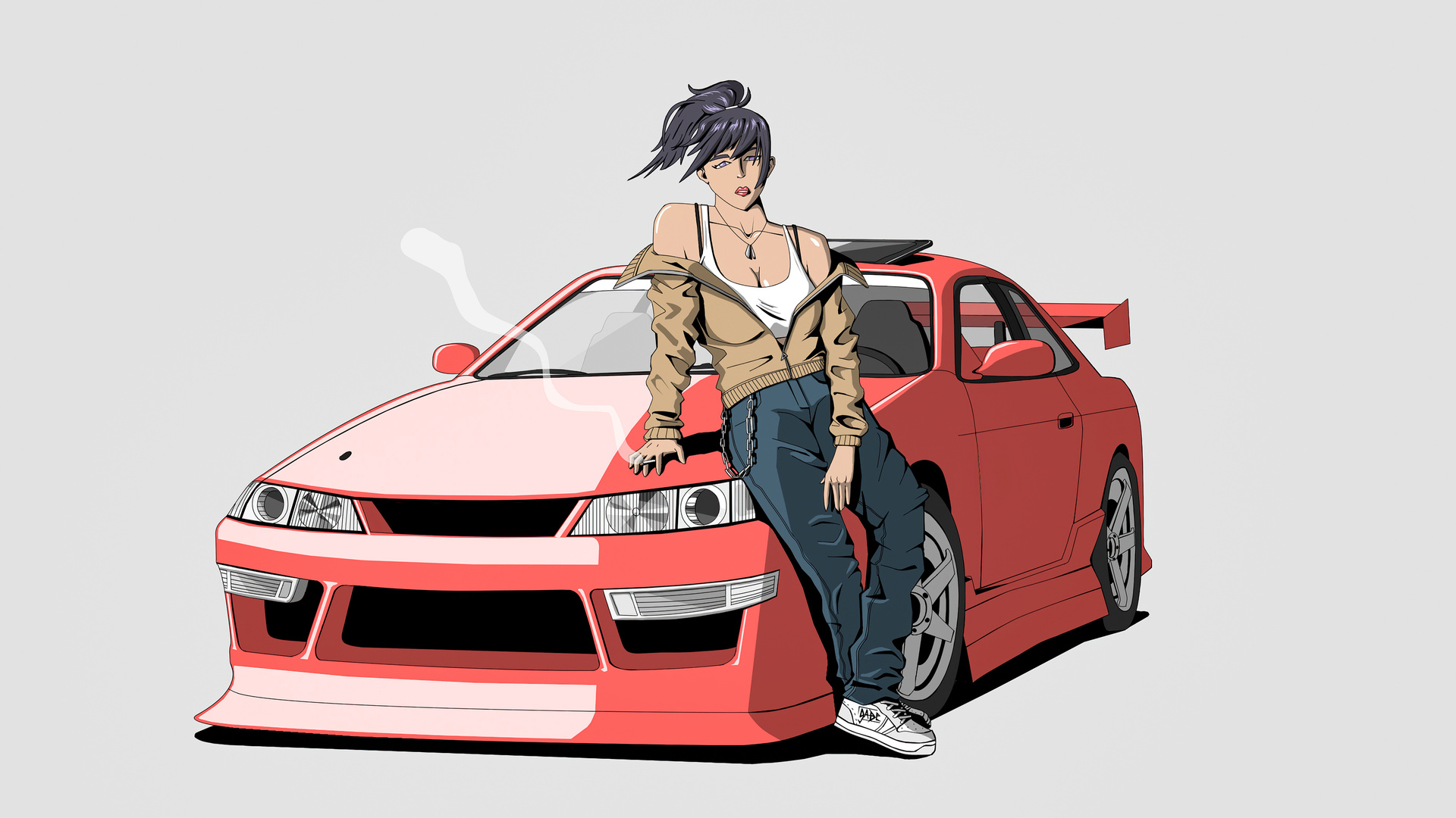 1920x1080 Street Car Racer Girl 4k Laptop Full HD 1080P ,HD 4k ...