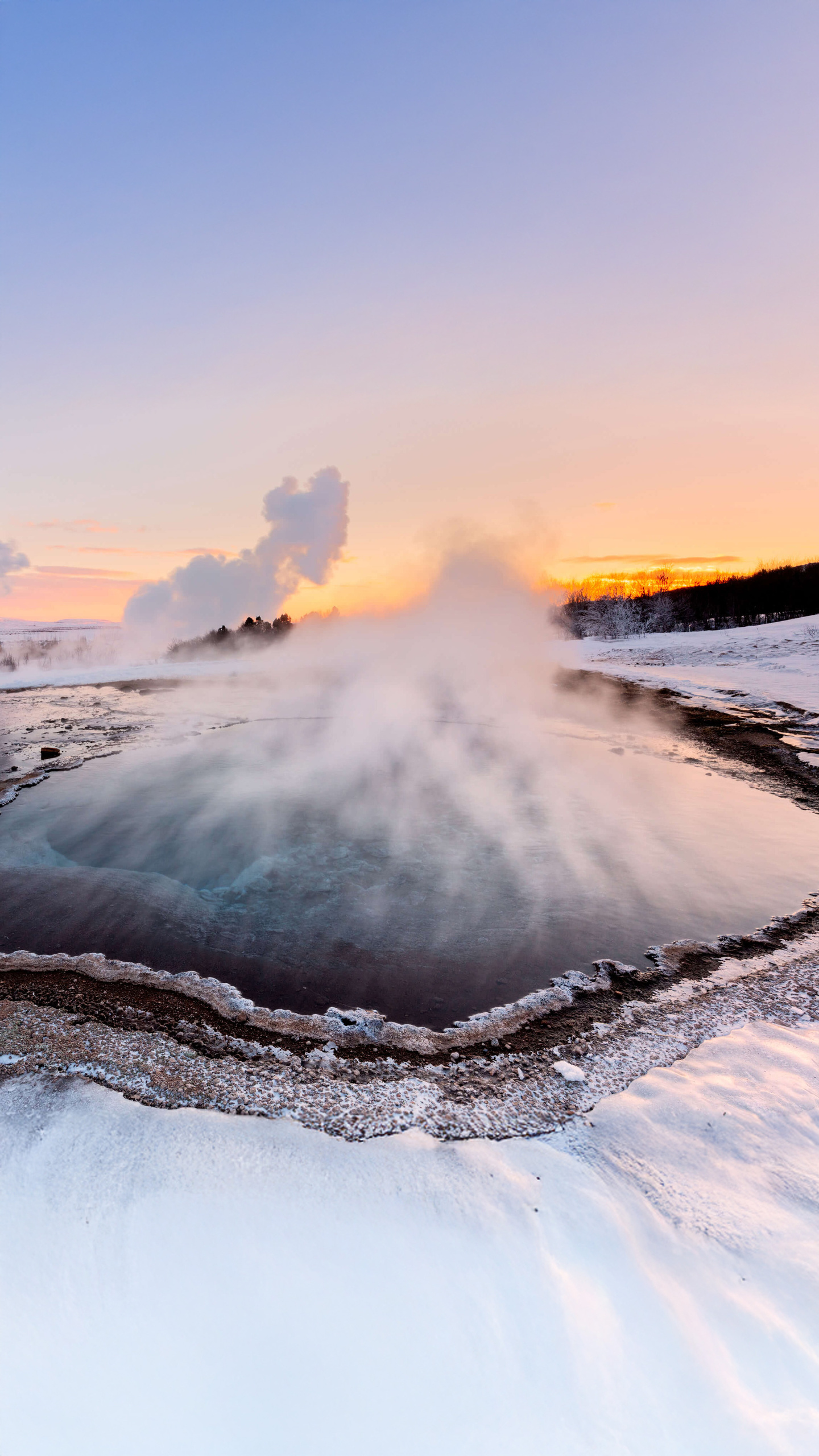 1440x2560 Strokkur Geyser In Iceland Samsung Galaxy S6,S7 ,Google Pixel ...