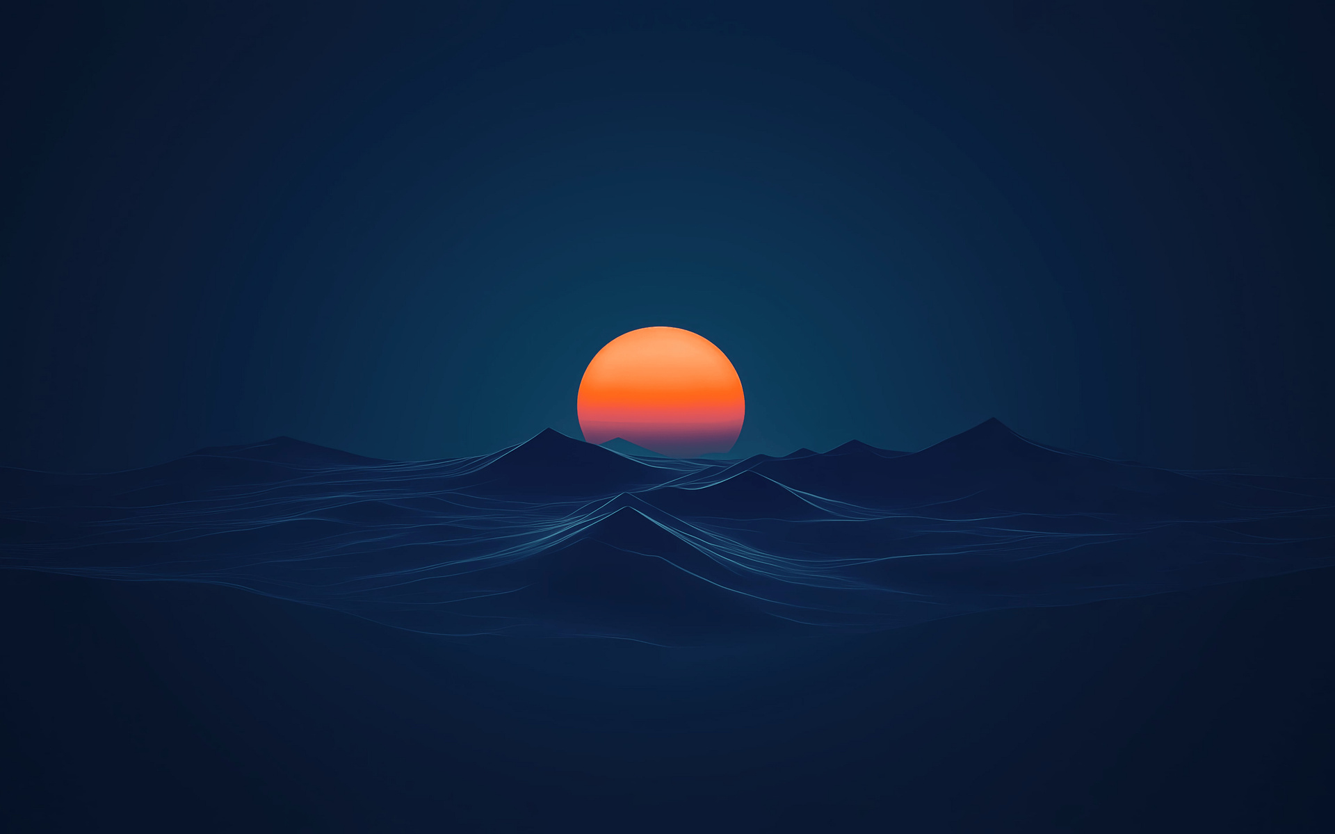 1920x1200 Sunrise Minimal Ai 5k 1080P Resolution ,HD 4k Wallpapers ...
