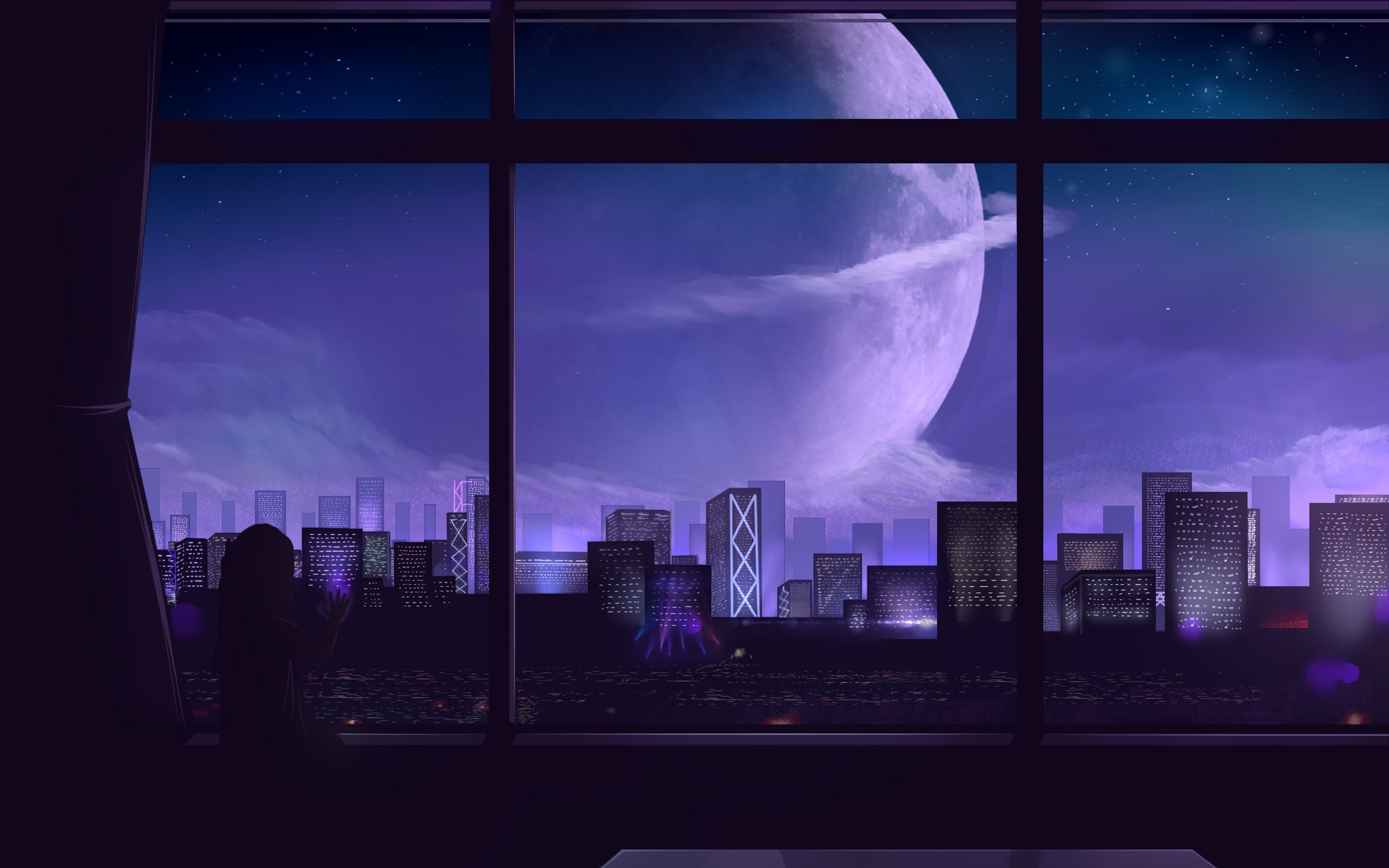 3840x2400 Super Moon 4K ,HD 4k Wallpapers,Images,Backgrounds,Photos and ...