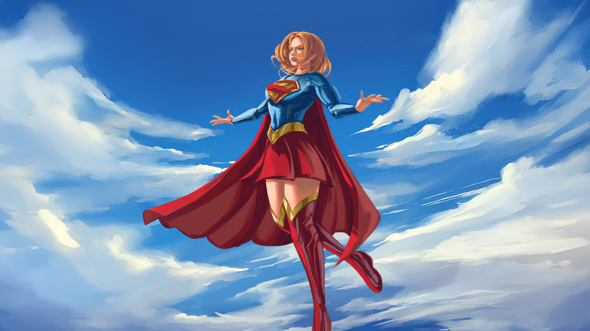 1920x1080 Supergirl Dc Guardian Angel Laptop Full HD 1080P ,HD 4k ...