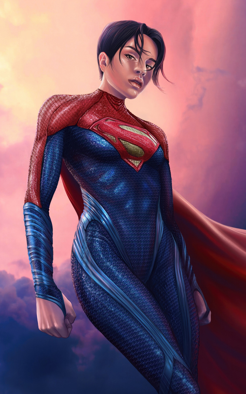 800x1280 Supergirl Flight Of Freedom Nexus 7,Samsung Galaxy Tab 10,Note ...