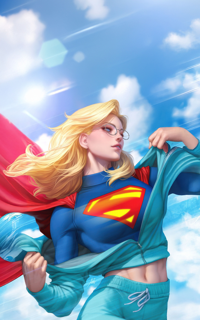 800x1280 Supergirl The Kryptonian Legend Nexus 7,Samsung Galaxy Tab 10 ...