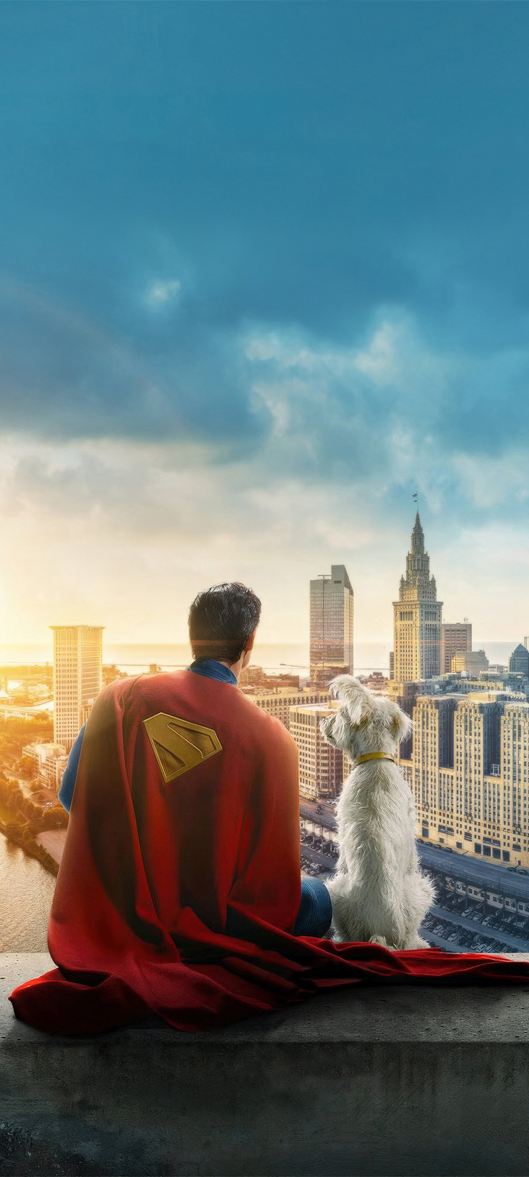 1080x2400 Superman And Krypto Sitting Together Google Pixel 7 ,HD 4k ...