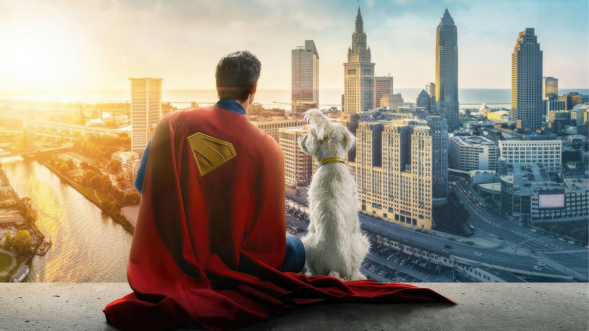1920x1080 Superman And Krypto Sitting Together Laptop Full HD 1080P ,HD ...