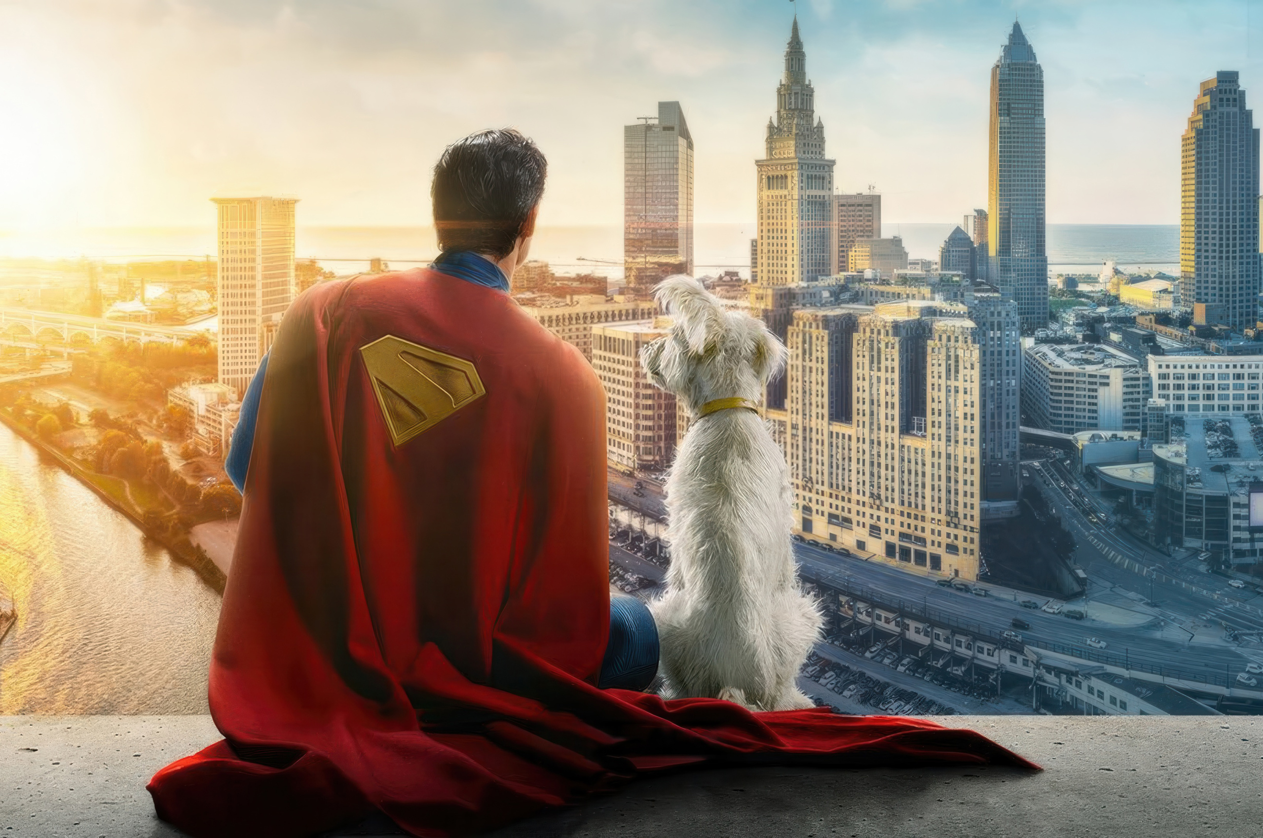 2560x1700 Superman And Krypto Sitting Together Chromebook Pixel ,HD 4k ...