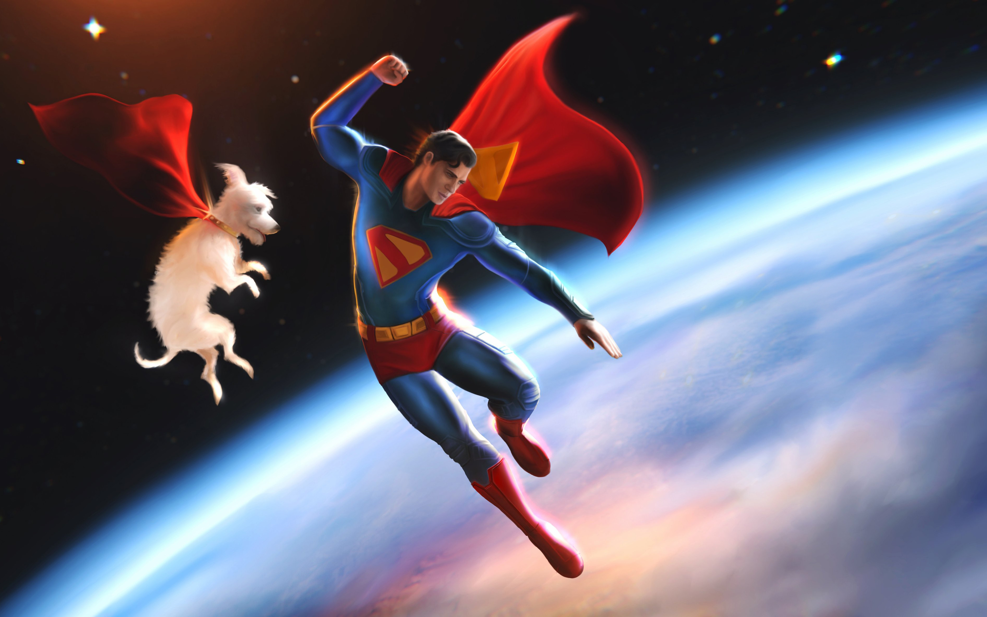 3840x2400 Superman And Krypto The Hope Returns 4K ,HD 4k Wallpapers,Images,Backgrounds,Photos ...