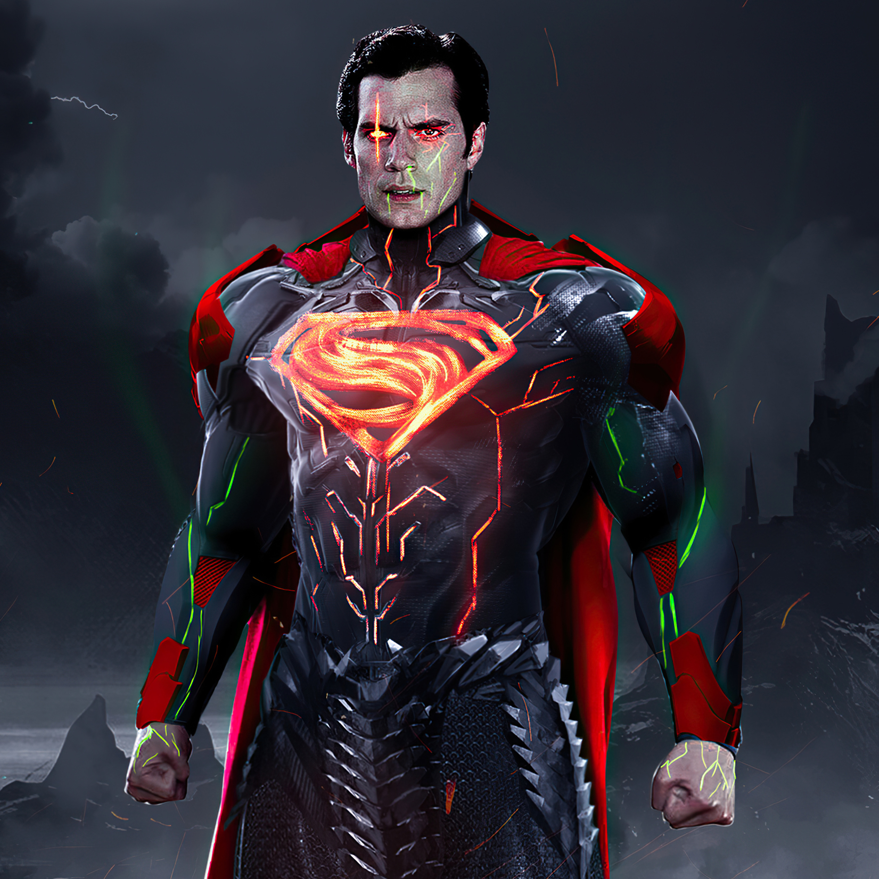 2932x2932 Superman Apokolips 4k Ipad Pro Retina Display ,HD 4k ...