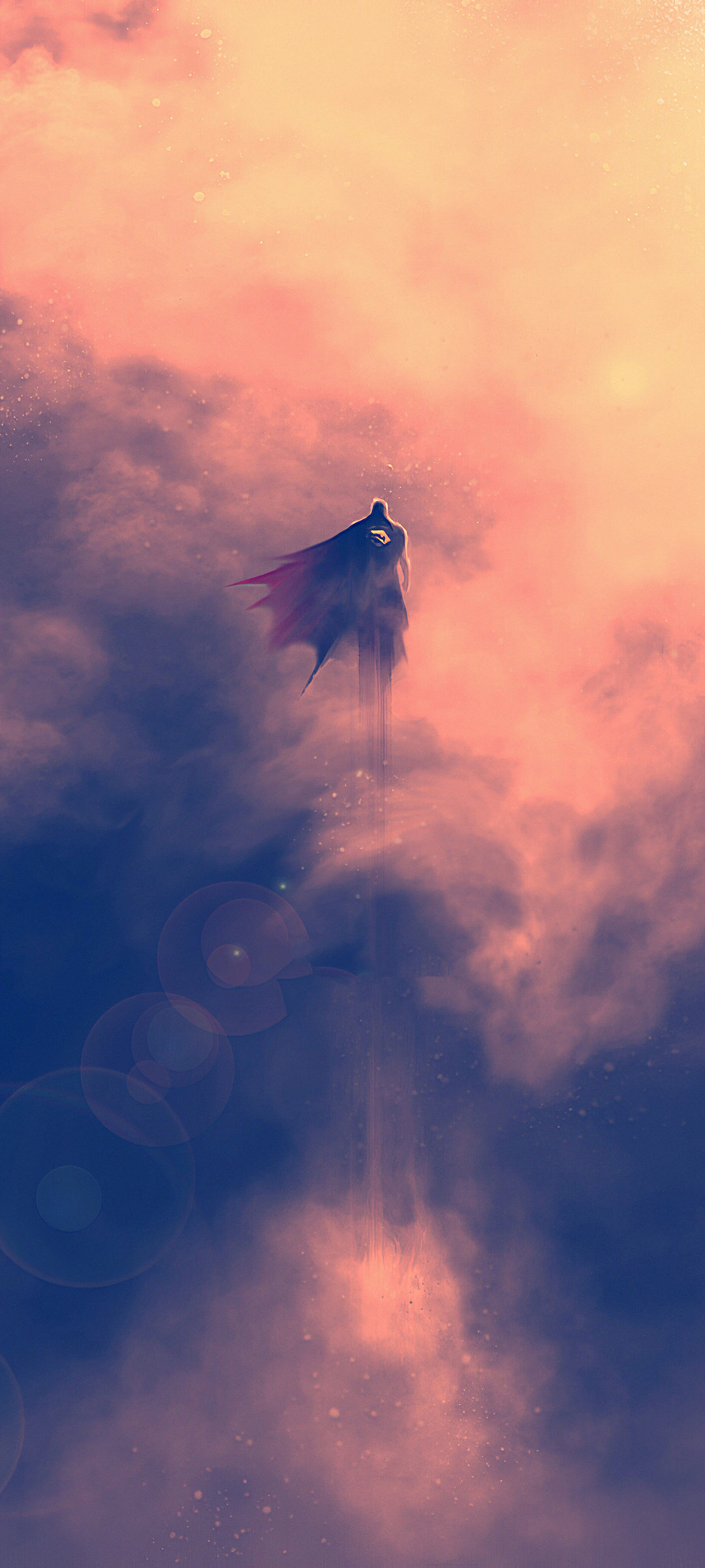 1080x2400 Superman Artwork Flying Google Pixel 7 ,HD 4k Wallpapers ...