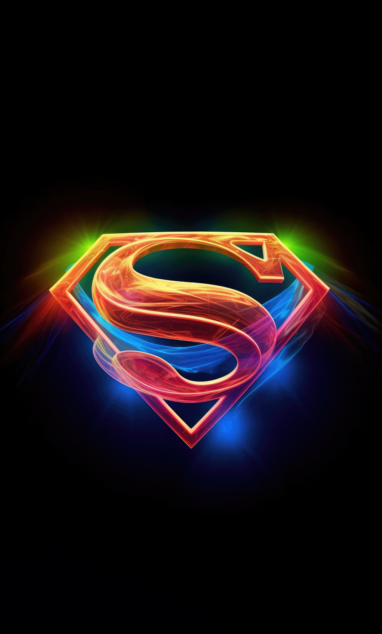 1280x2120 Superman Colorful Logo 5k iPhone 6+ ,HD 4k Wallpapers,Images ...
