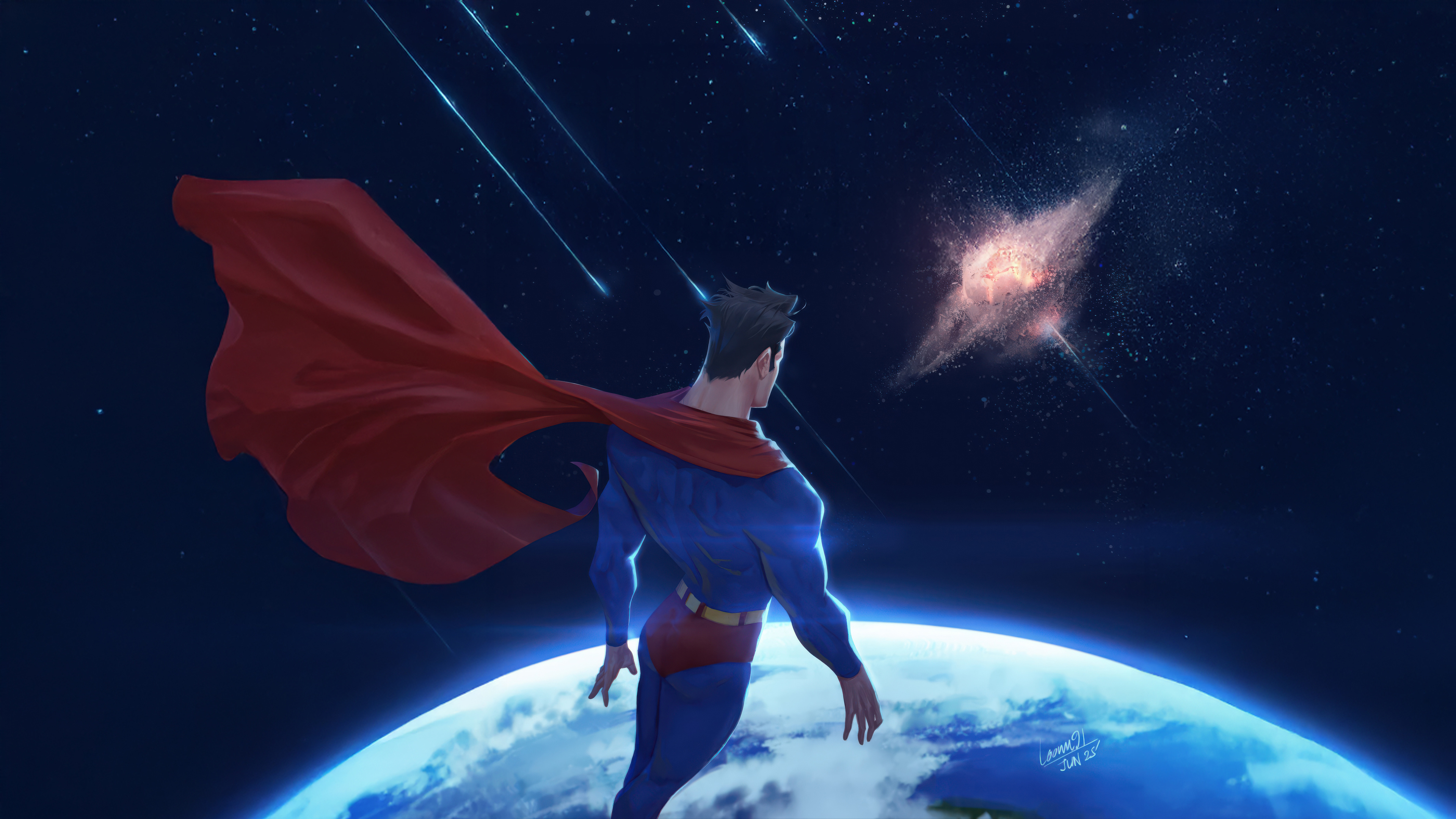 3840x2160 Superman Dimensional Hero 4K ,HD 4k Wallpapers,Images ...