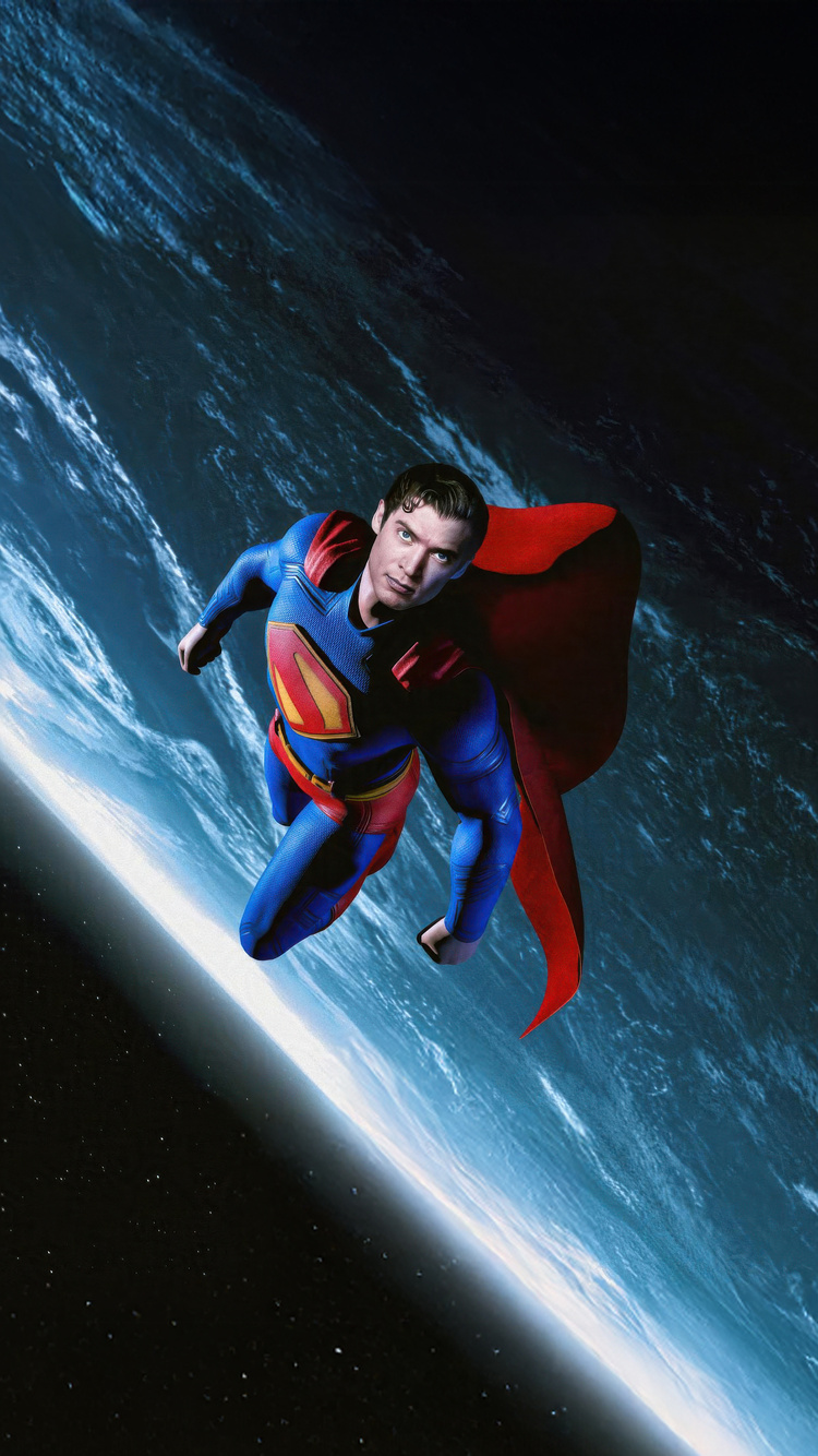 750x1334 Superman Fire Hero iPhone 6, iPhone 6S, iPhone 7 ,HD 4k ...