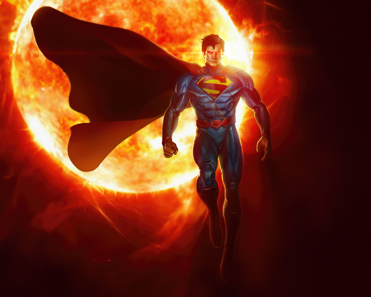 1280x1024 Superman Flying High Wallpaper,1280x1024 Resolution HD 4k ...