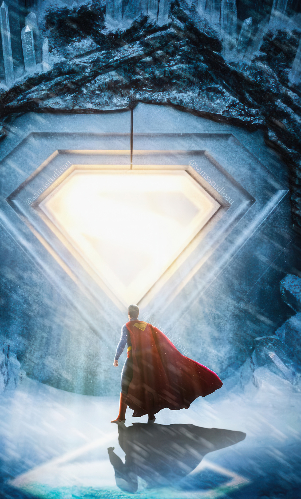 1280x2120 Superman Fortress Of Solitude iPhone 6+ ,HD 4k Wallpapers ...
