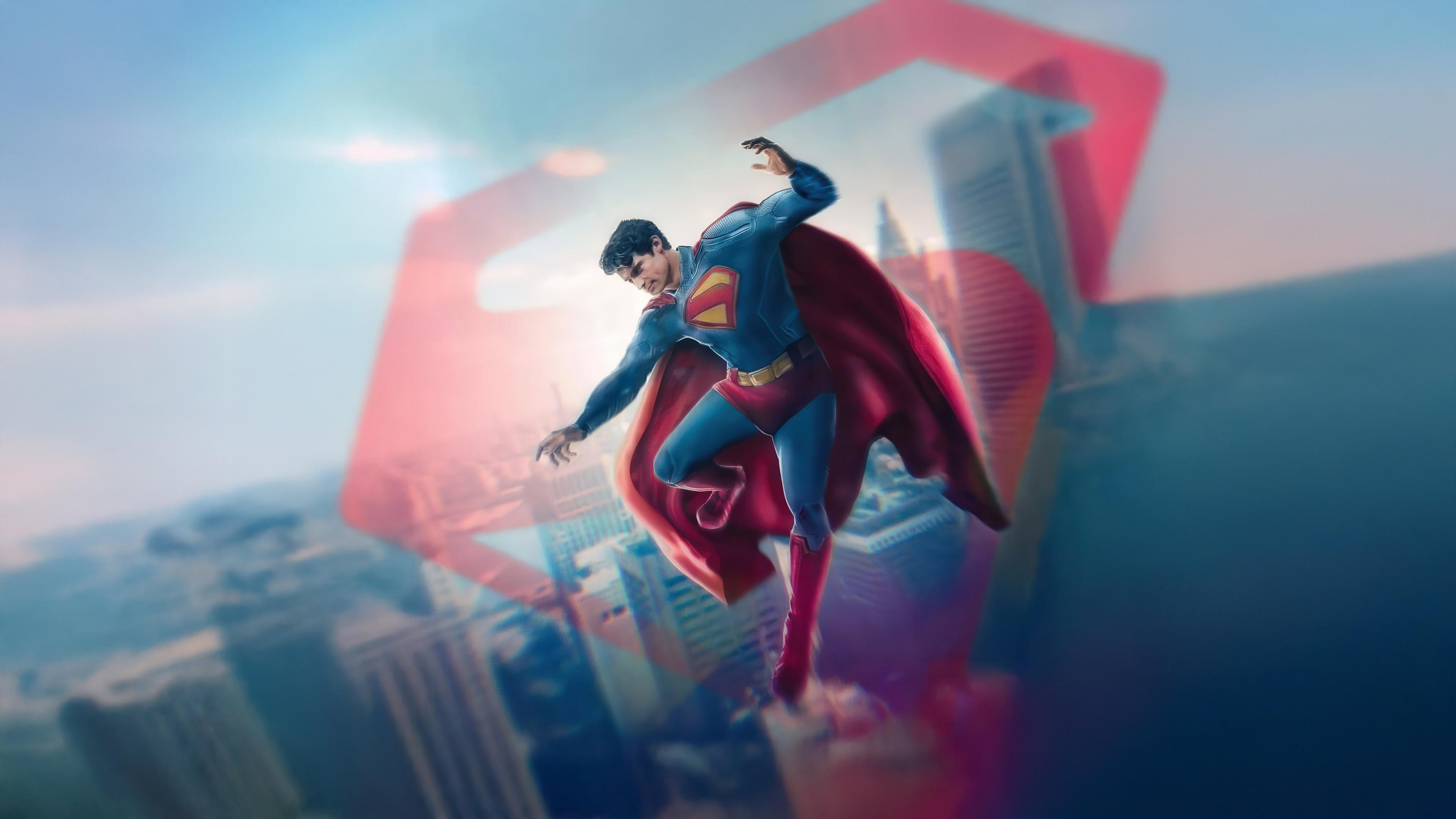 3840x2160 Superman Guardian Over Metropolis 4K ,HD 4k Wallpapers,Images,Backgrounds,Photos and ...