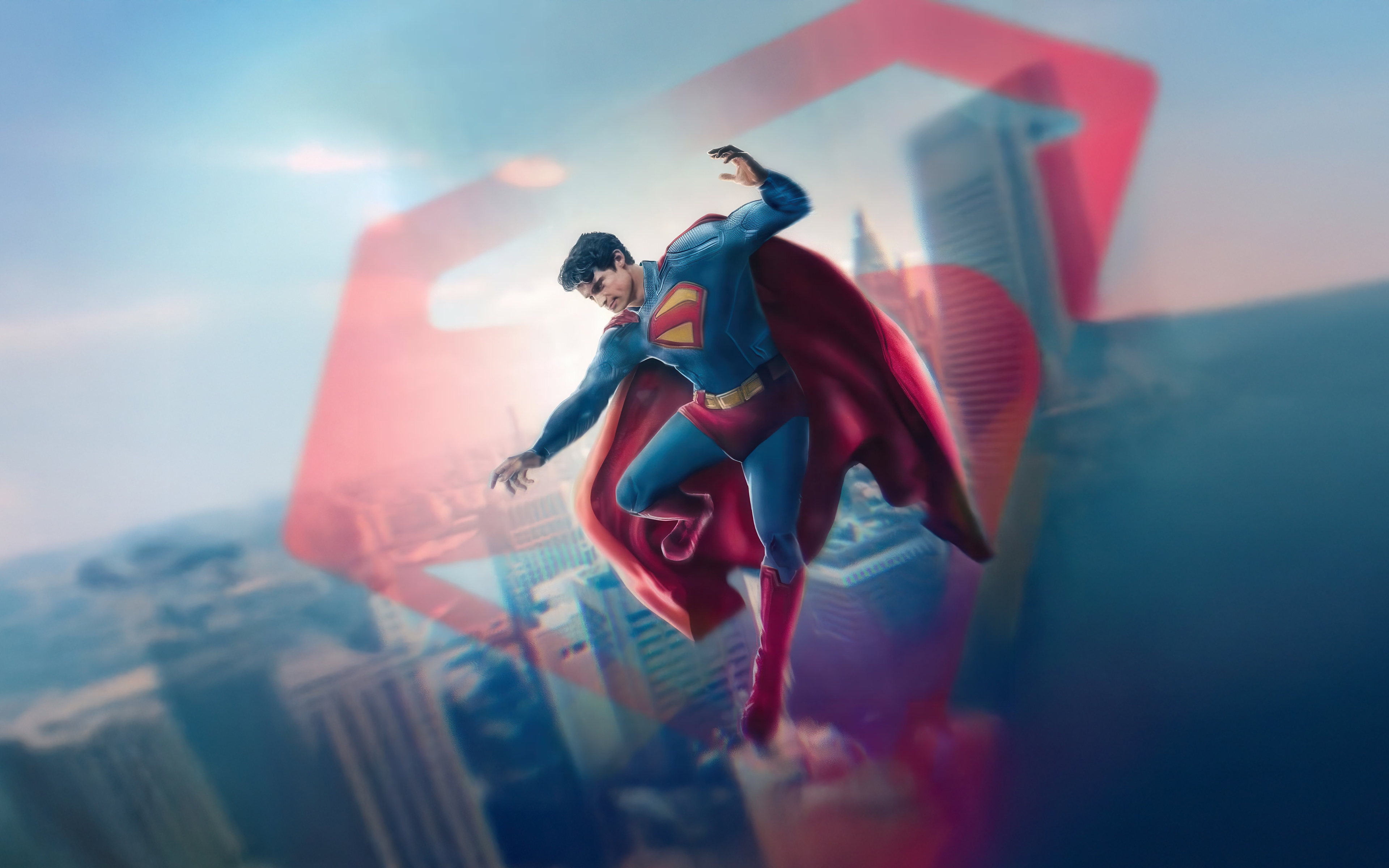 3840x2400 Superman Guardian Over Metropolis 4K ,HD 4k Wallpapers,Images,Backgrounds,Photos and ...