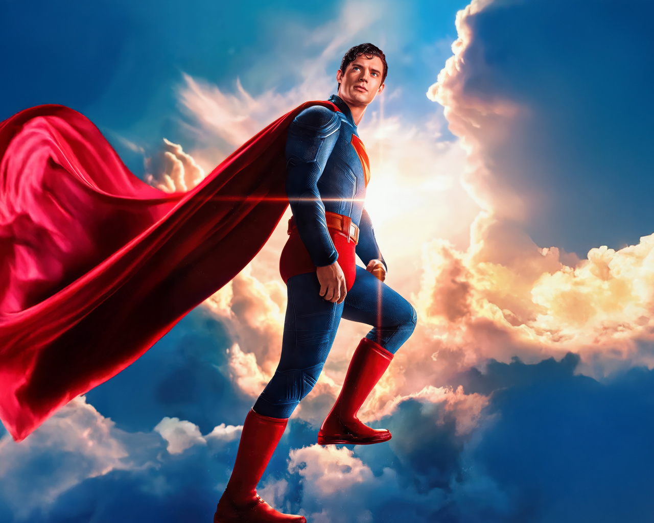 1280x1024 Superman Iconic Red Cape Wallpaper,1280x1024 Resolution HD 4k ...