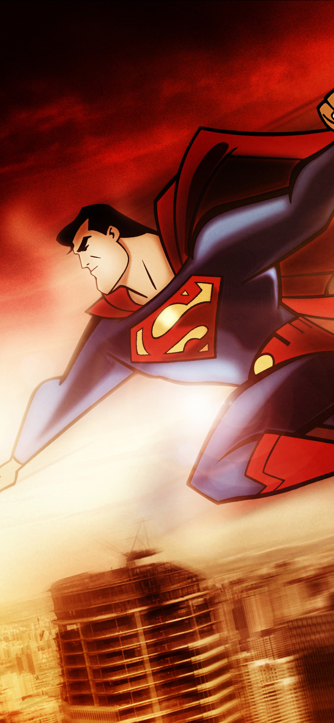 1125x2436 Superman In City Iphone XS,Iphone 10,Iphone X ,HD 4k ...