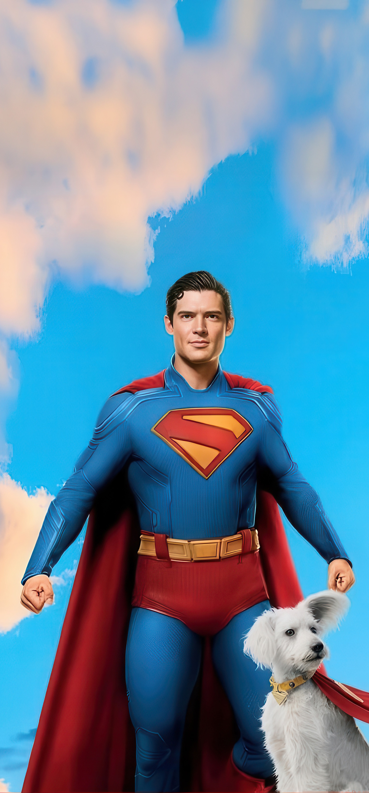 1242x2668 Superman Krypto Cape In The Wind Iphone XS MAX ,HD 4k ...