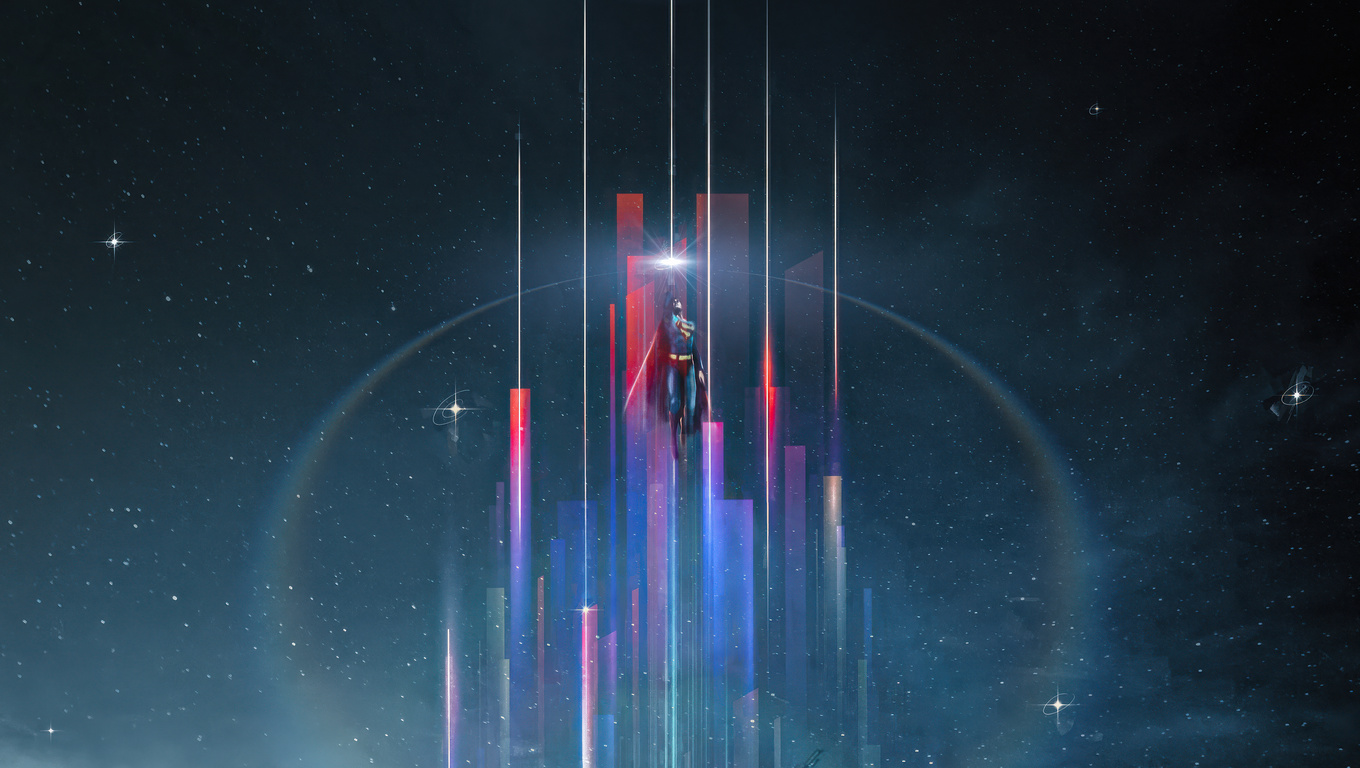 1360x768 Superman Look Up Artwork Laptop HD ,HD 4k Wallpapers,Images ...