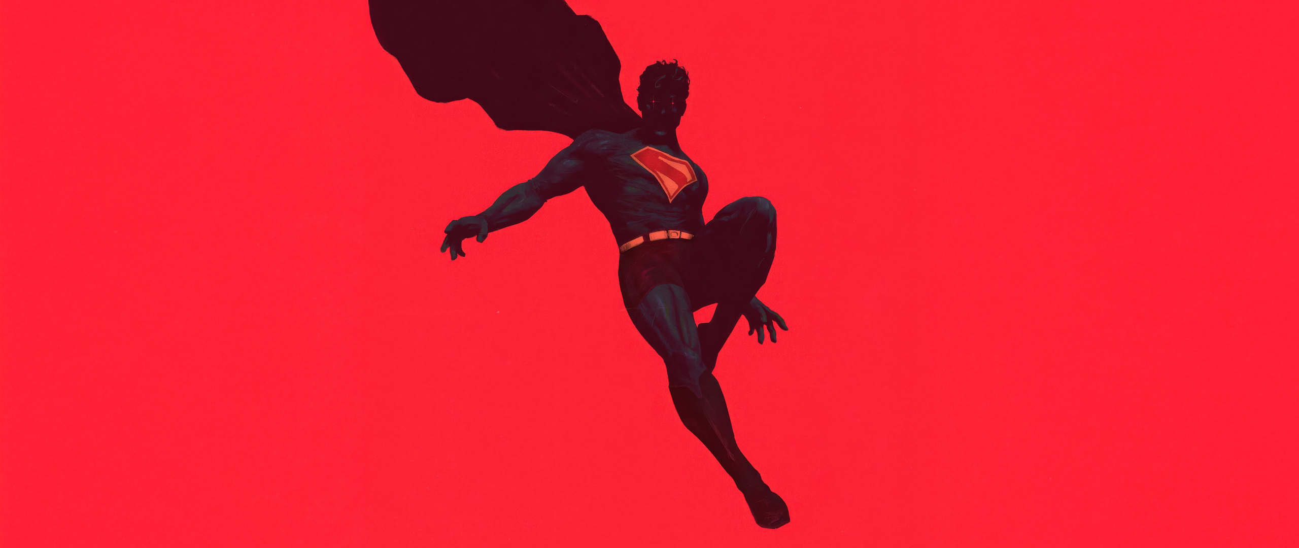 2560x1080 Superman Red Cape Rising Wallpaper,2560x1080 Resolution HD 4k ...