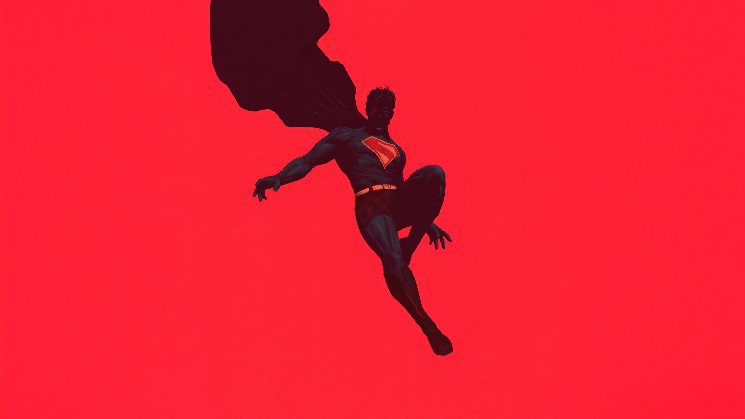 2560x1440 Superman Red Cape Rising 1440P Resolution ,HD 4k Wallpapers ...