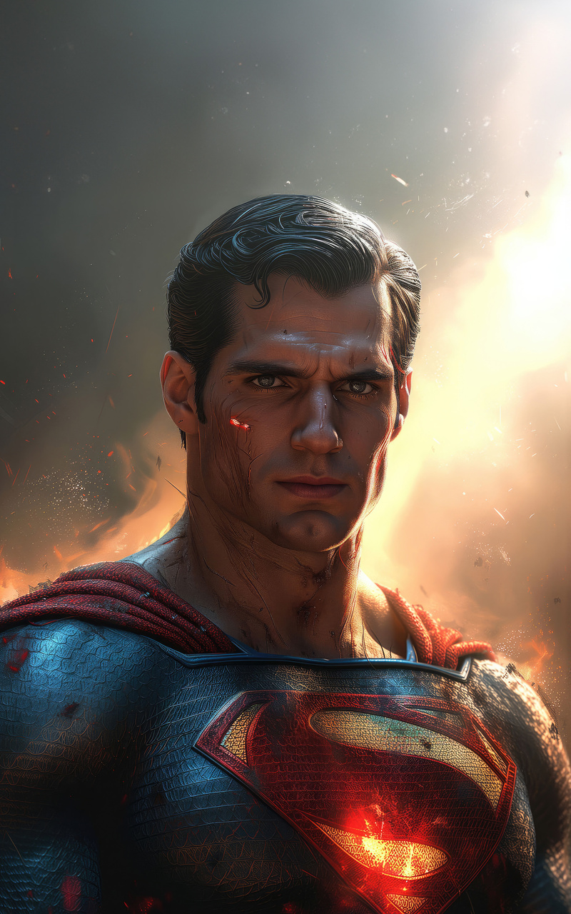 800x1280 Superman Resolute After Battle Nexus 7,Samsung Galaxy Tab 10 ...