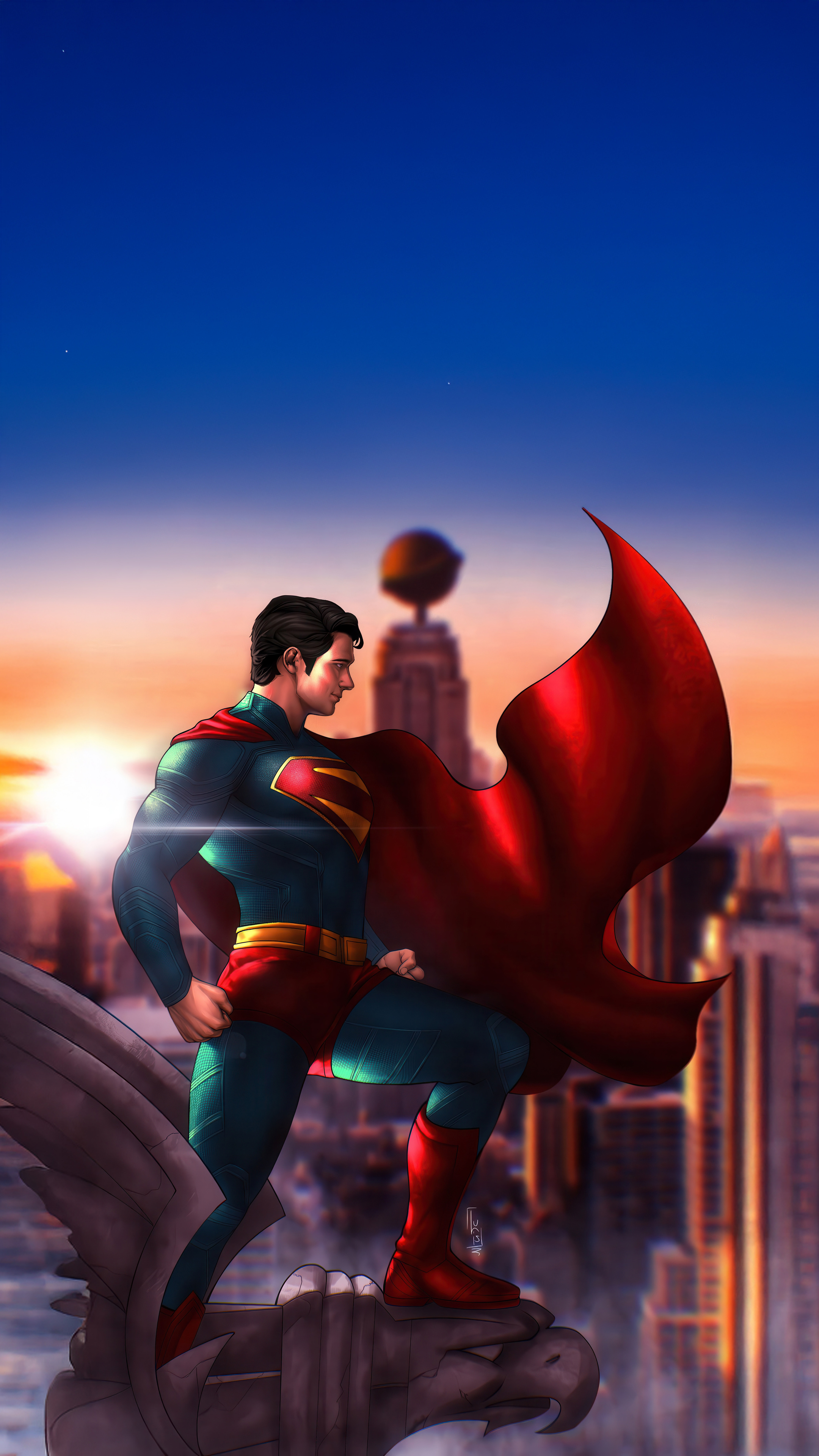 2160x3840 Superman Rise Above The Skies Sony Xperia X,XZ,Z5 Premium ,HD ...