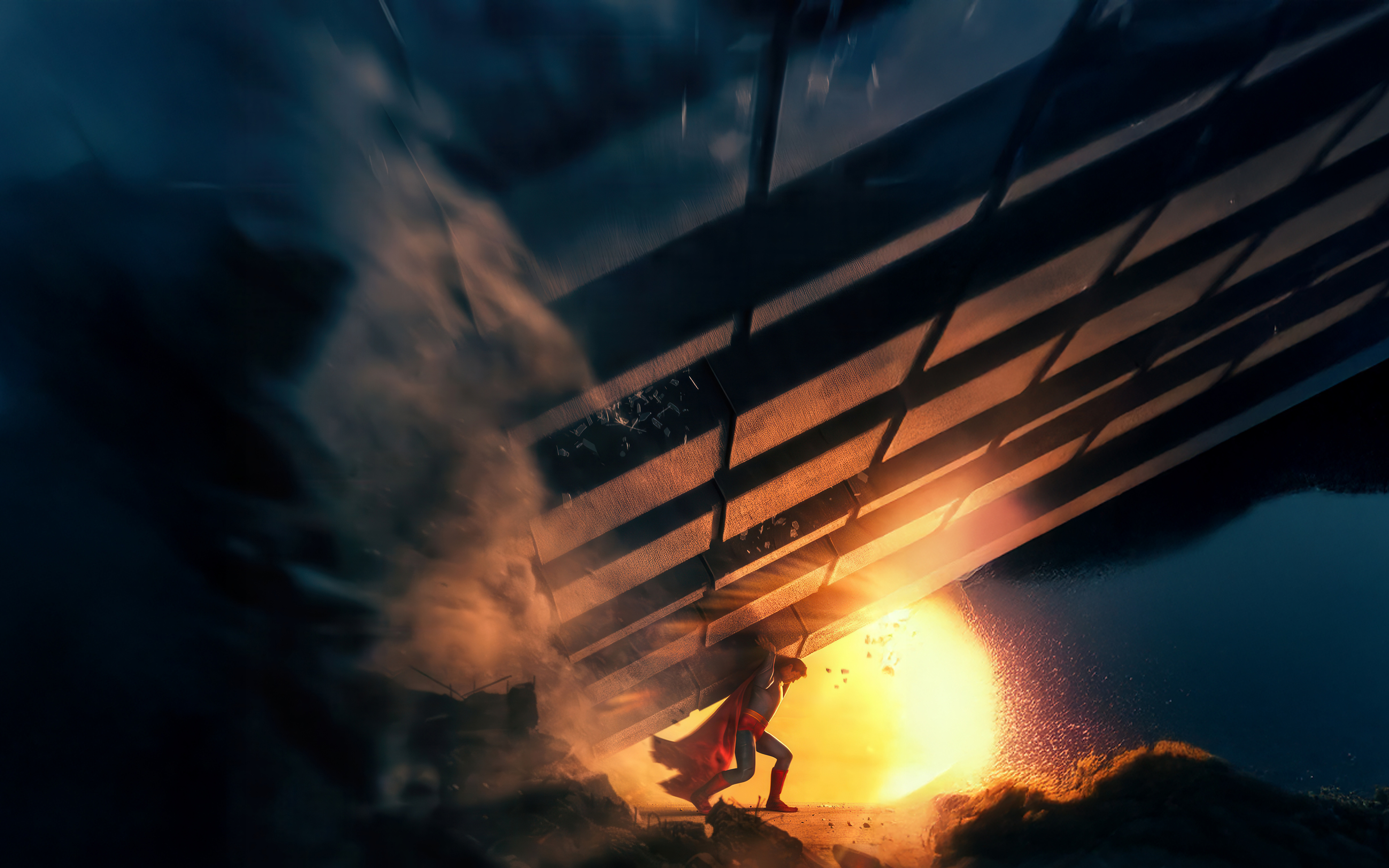 3840x2400 Superman Screen X 4K ,HD 4k Wallpapers,Images,Backgrounds,Photos and Pictures