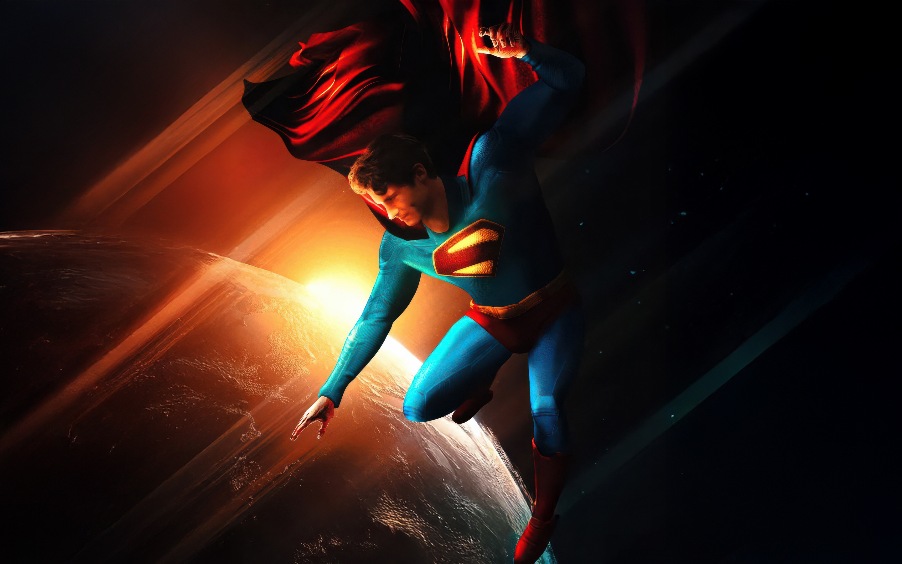 2880x1800 Superman Soaring Through Skies Macbook Pro Retina ,HD 4k ...
