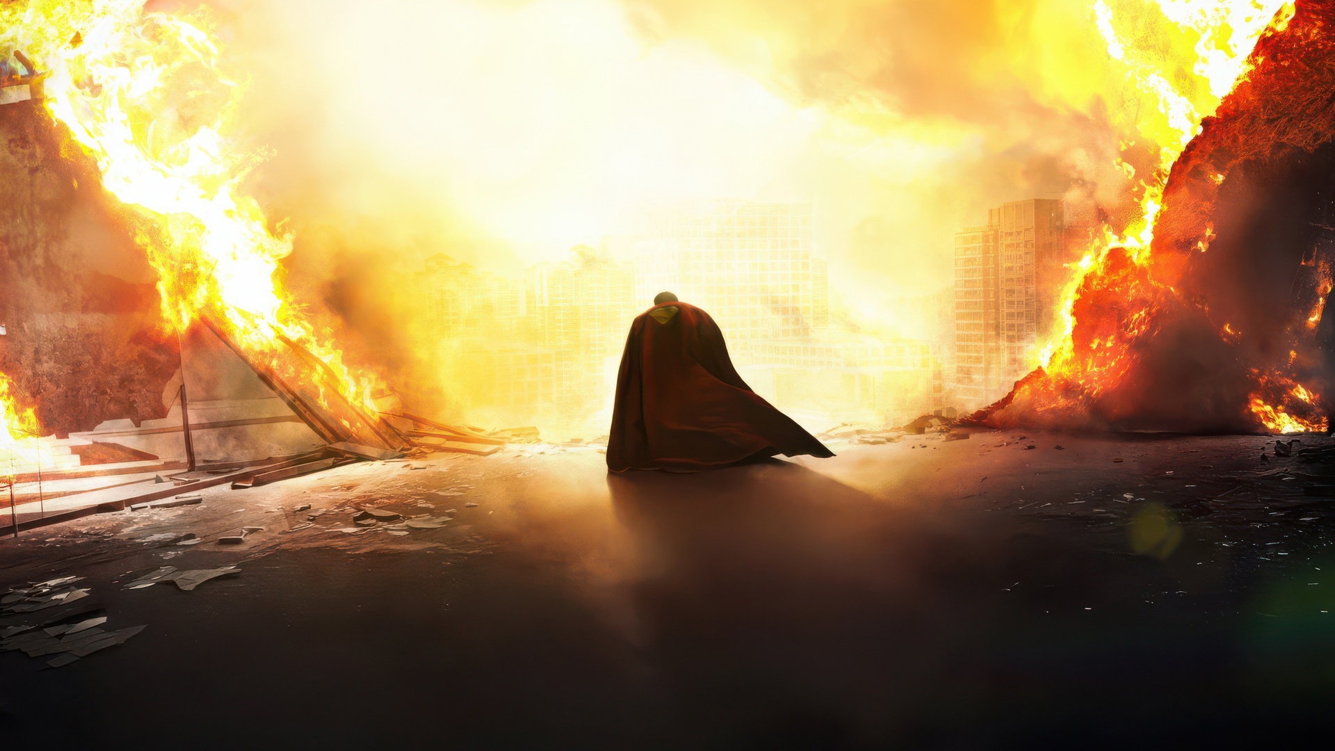 1920x1080 Superman Stands Alone Laptop Full HD 1080P ,HD 4k Wallpapers ...