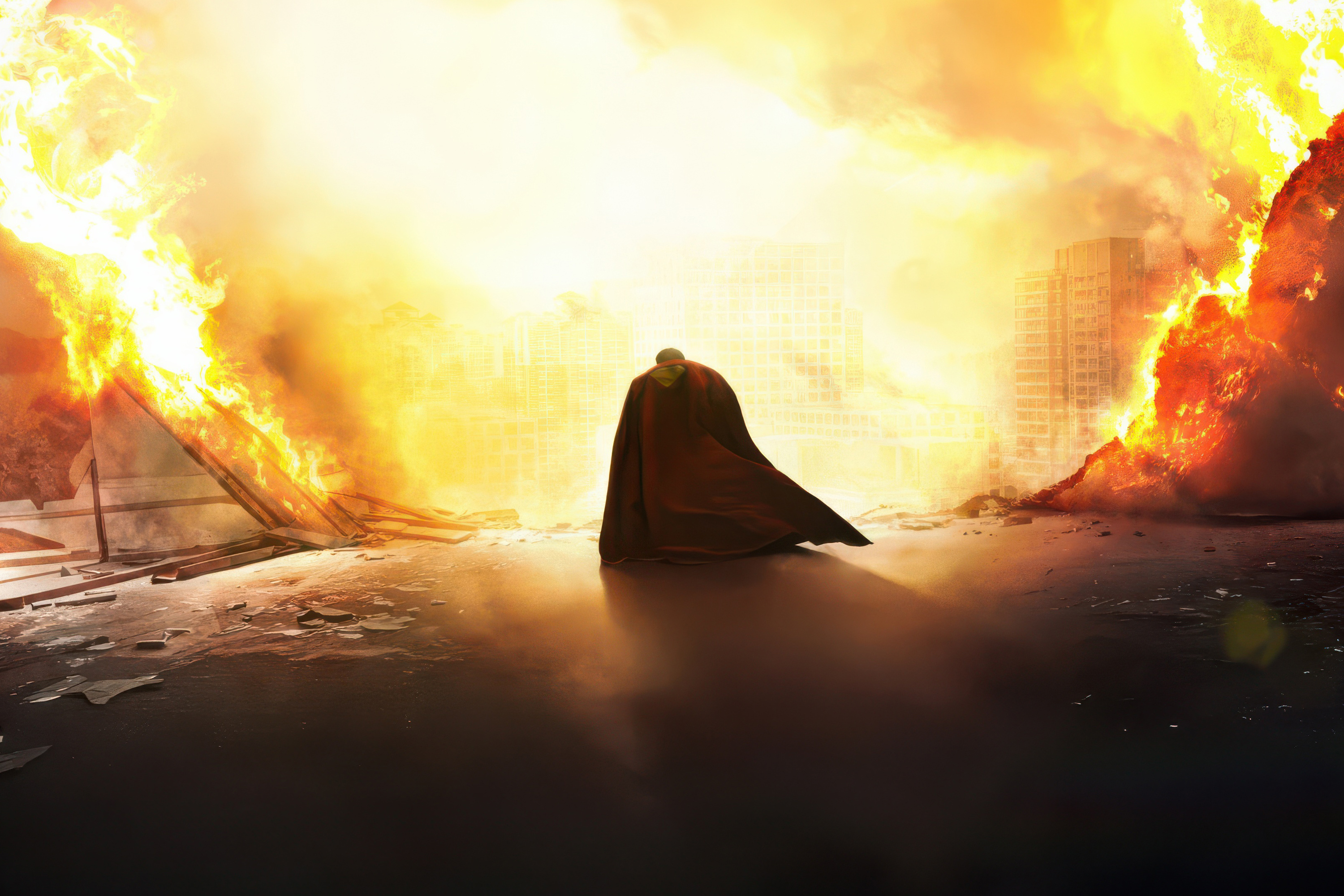 3000x2000 Superman Stands Alone Wallpaper,3000x2000 Resolution HD 4k ...