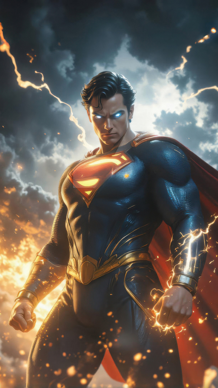 750x1334 Superman Stronger Than Ever iPhone 6, iPhone 6S, iPhone 7 ,HD ...