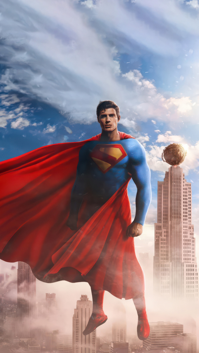 640x1136 Superman Stronger Than Steel iPhone 5,5c,5S,SE ,Ipod Touch ,HD ...