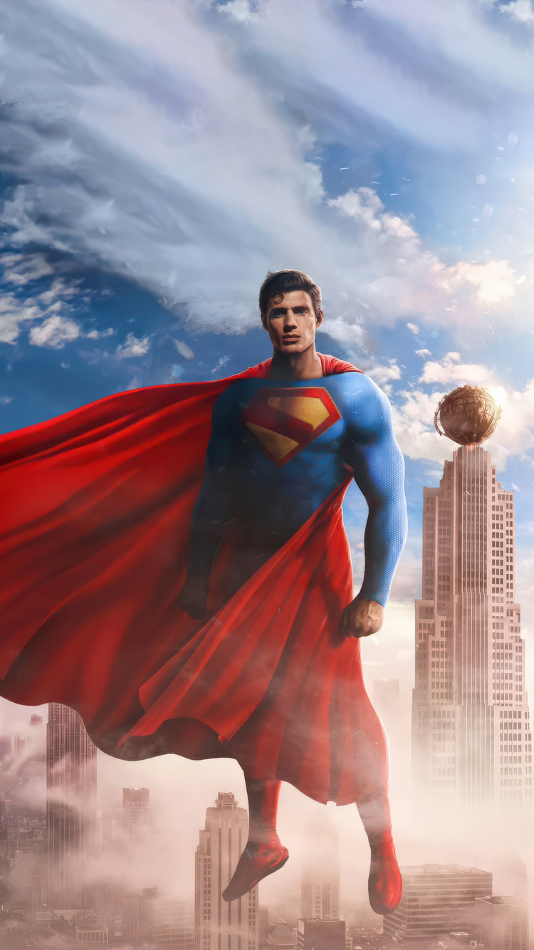 750x1334 Superman Stronger Than Steel iPhone 6, iPhone 6S, iPhone 7 ,HD ...
