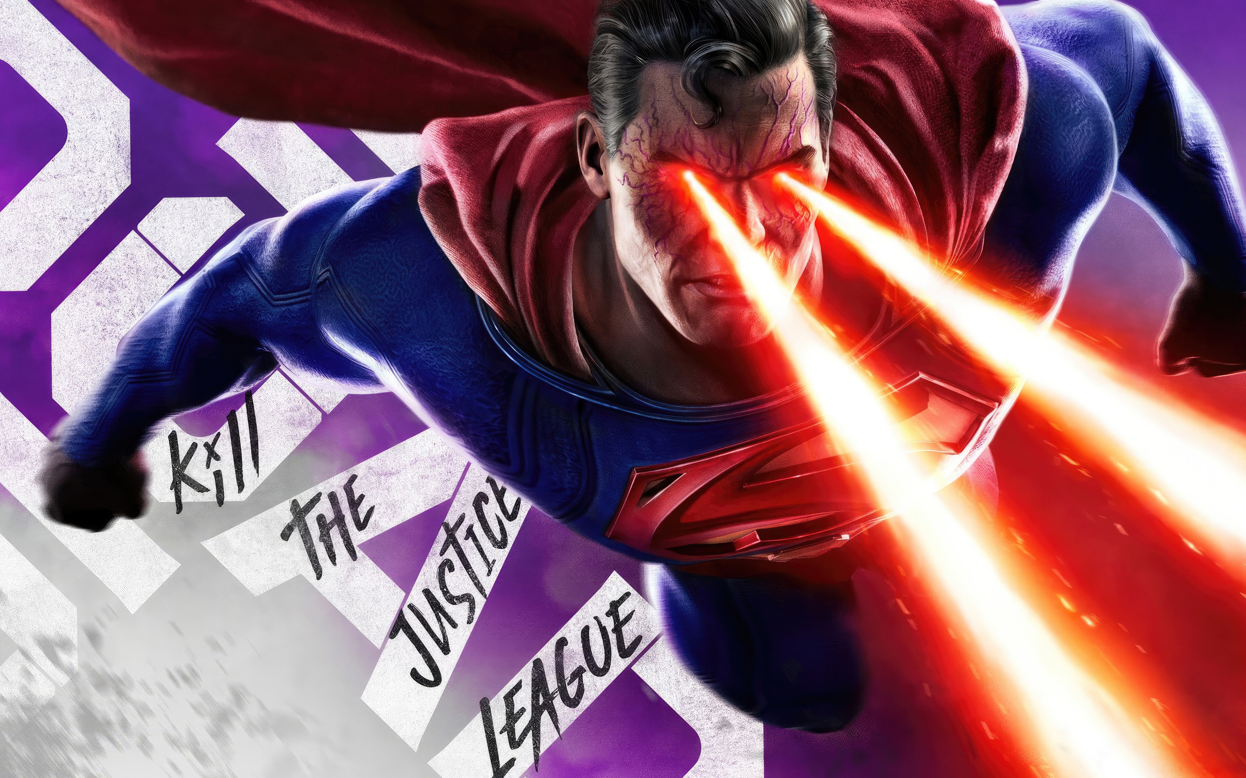 2560x1600 Superman Suicide Squad Kill The Justice League Wallpaper ...