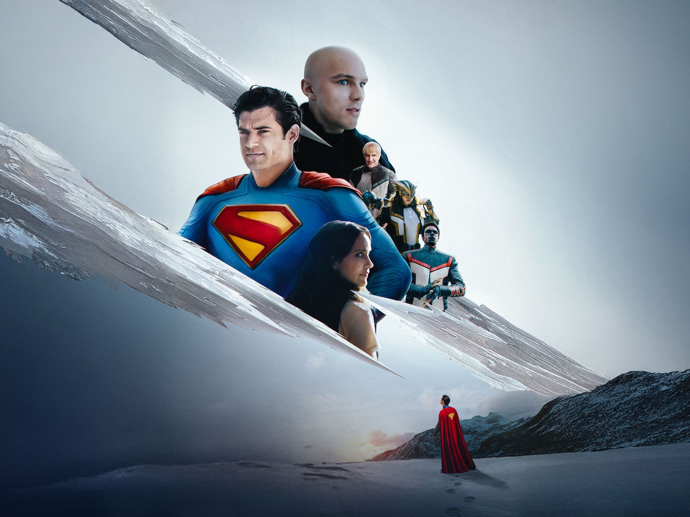 1400x1050 Superman Team Up Wallpaper,1400x1050 Resolution HD 4k ...