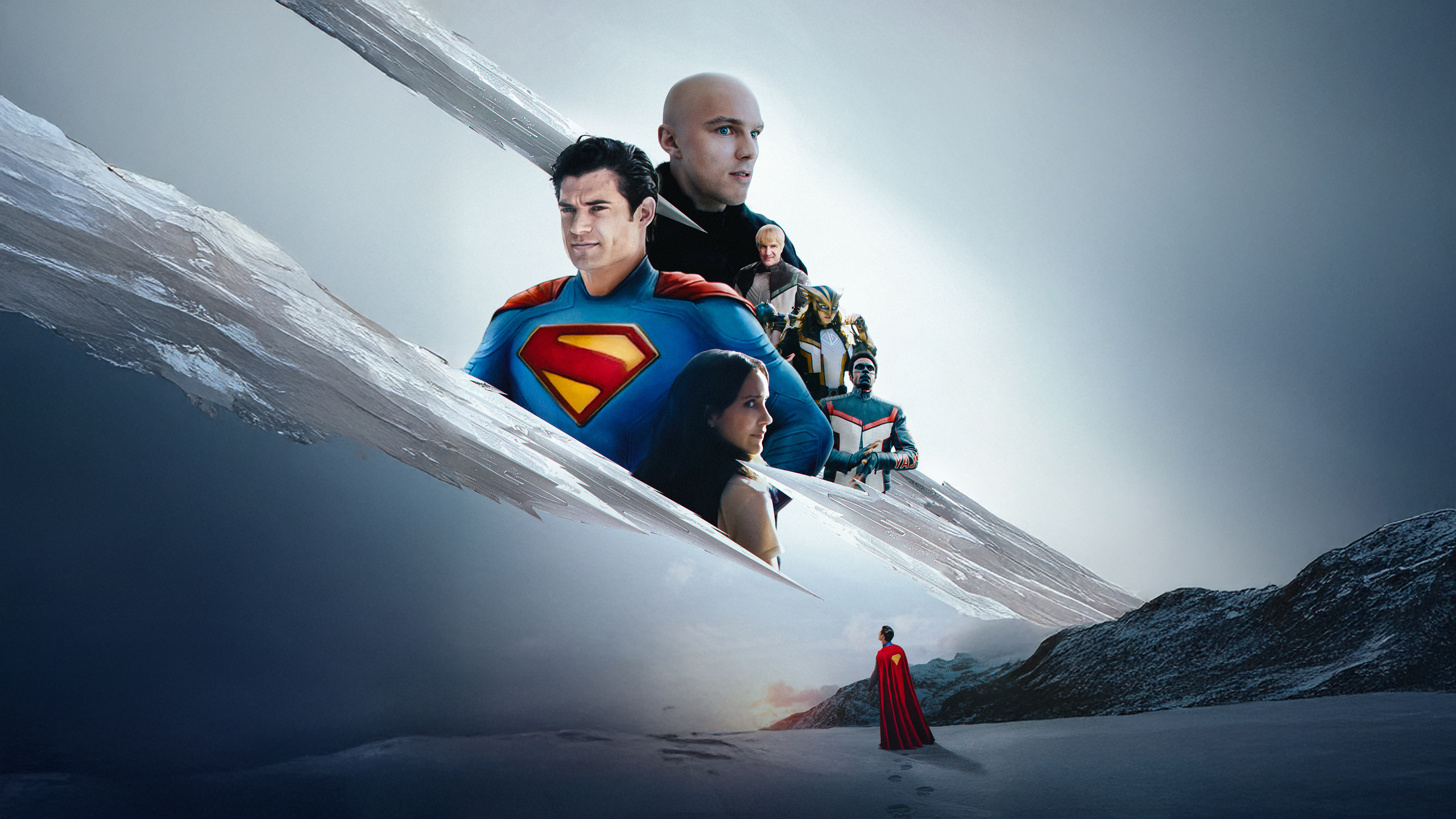 2560x1440 Superman Team Up 1440P Resolution ,HD 4k Wallpapers,Images ...