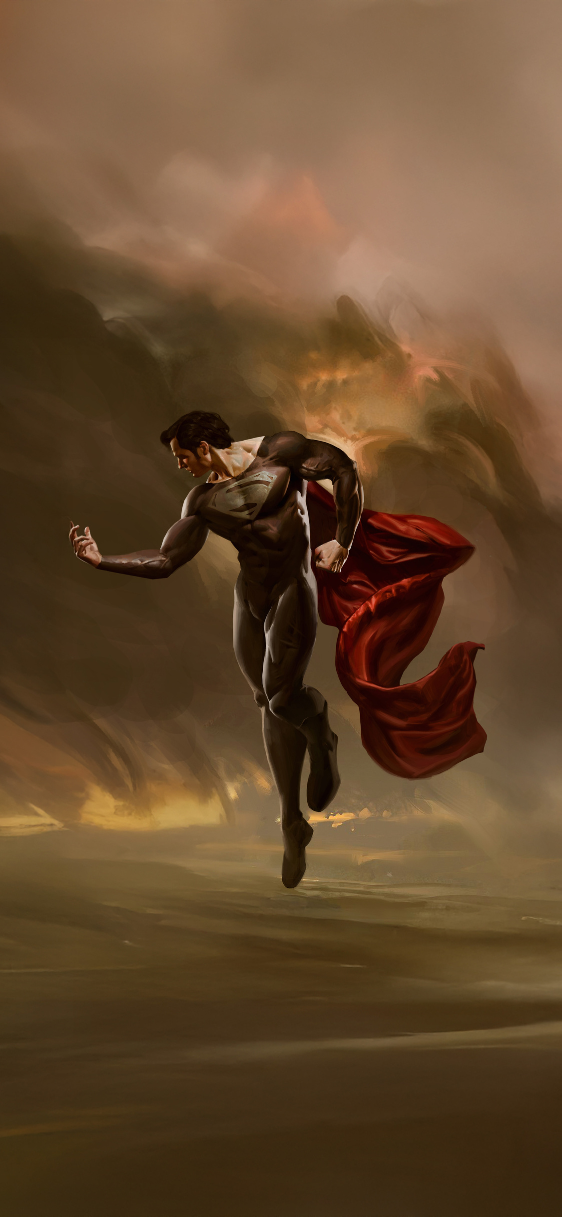 1125x2436 Superman The Eternal Sentinel Iphone XS,Iphone 10,Iphone X ...