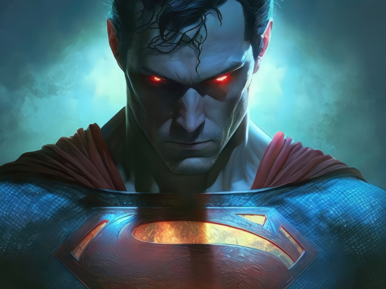 1600x1200 Superman With Red Eyes Wallpaper,1600x1200 Resolution HD 4k ...