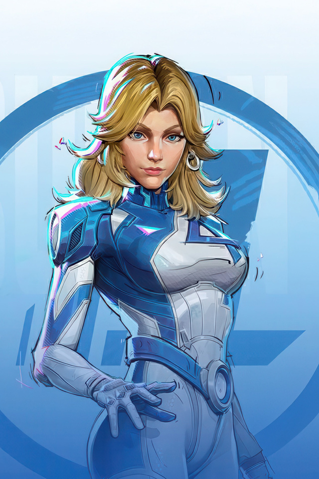 640x960 Susan Storm And Mister Fantastic In Marvel Rivals 2025 Game ...