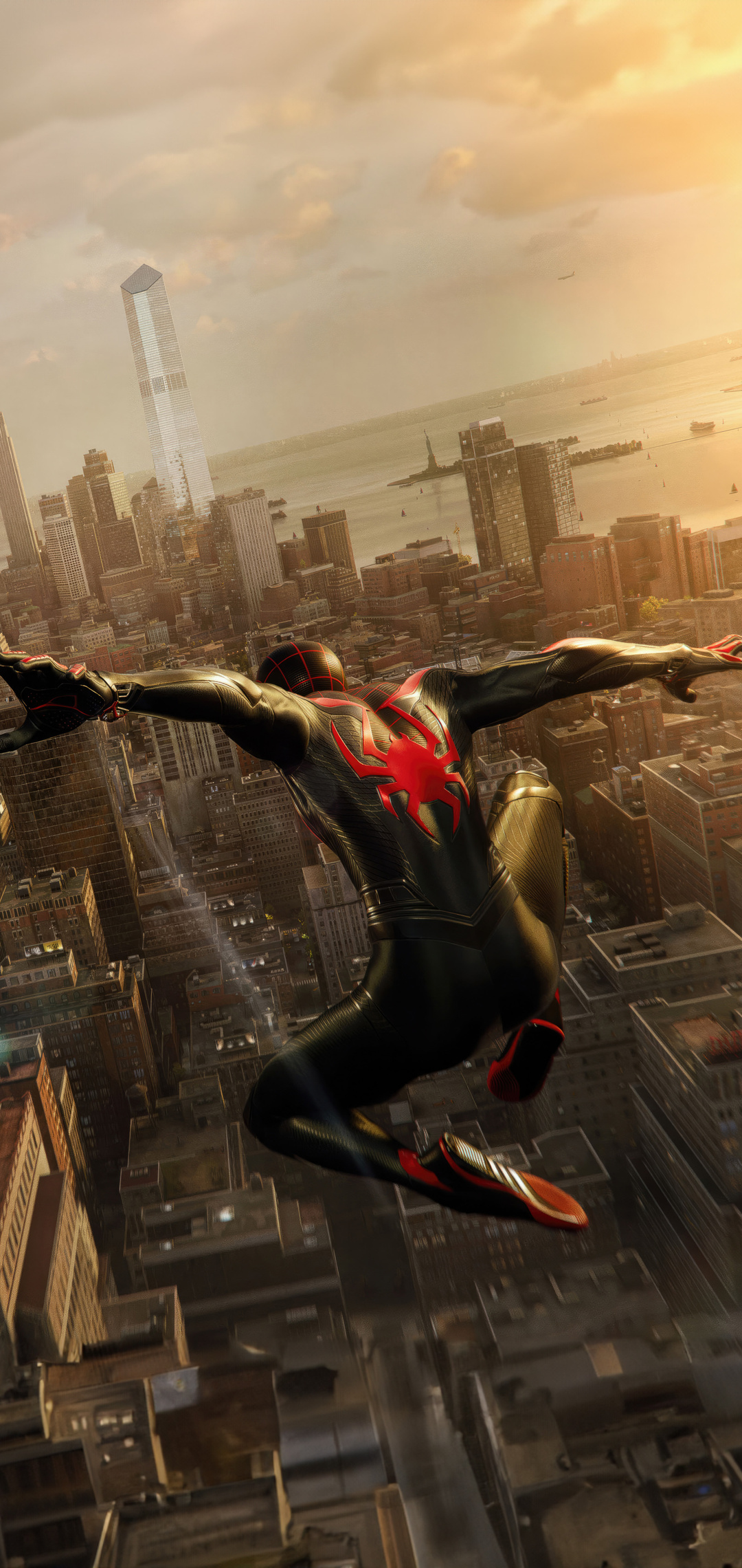 1080x2280 Swinging Back Into Action Marvels Spider Man 2 One Plus 6