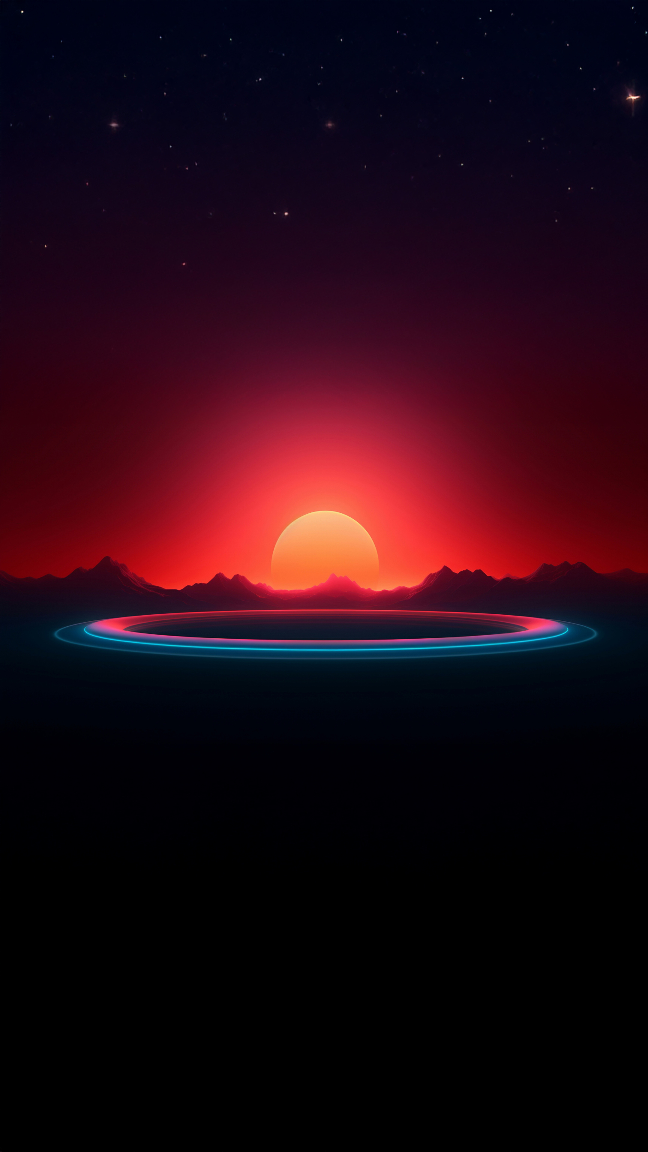 2160x3840 Synthwave Horizon Enter The Void Sony Xperia X,XZ,Z5 Premium ...