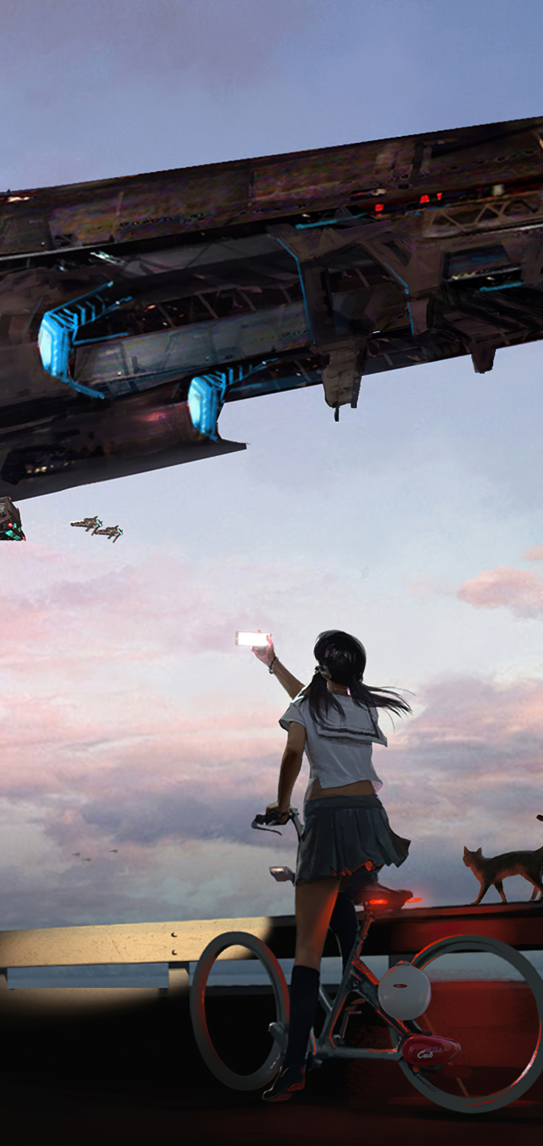 1080x2280 Taking Photo Of Spaceship One Plus 6,Huawei p20,Honor view 10 ...