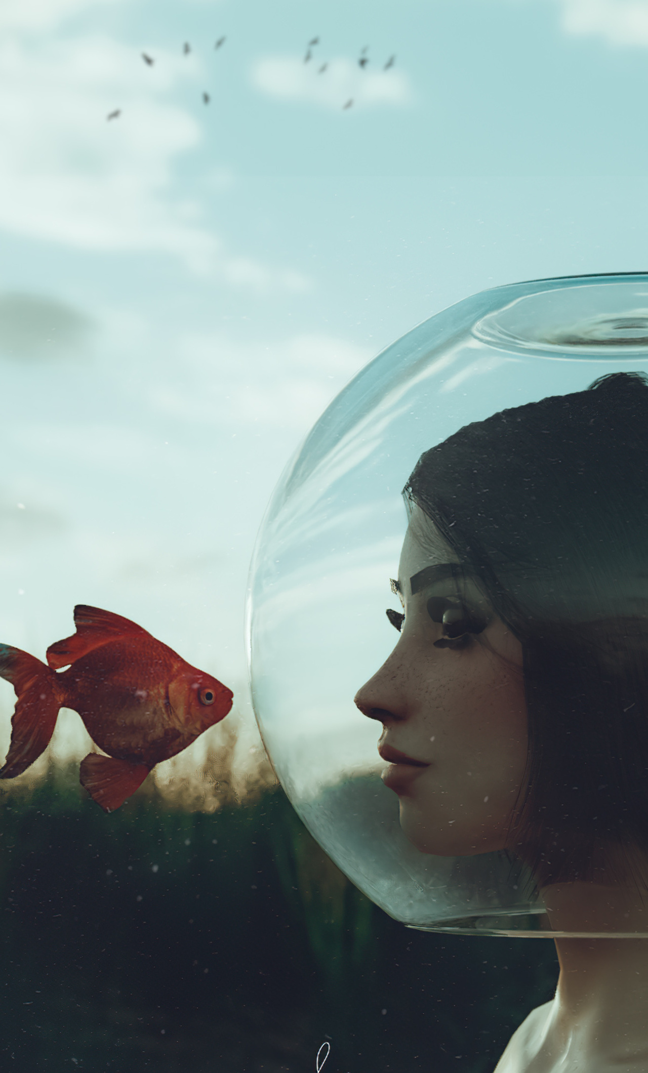 1280x2120 Tears Of Golfish iPhone 6+ ,HD 4k Wallpapers,Images ...