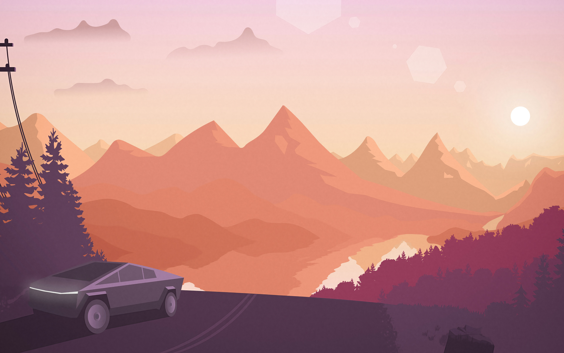 1920x1200 Tesla Cybertruck Minimal 8k 1080P Resolution ,HD 4k ...