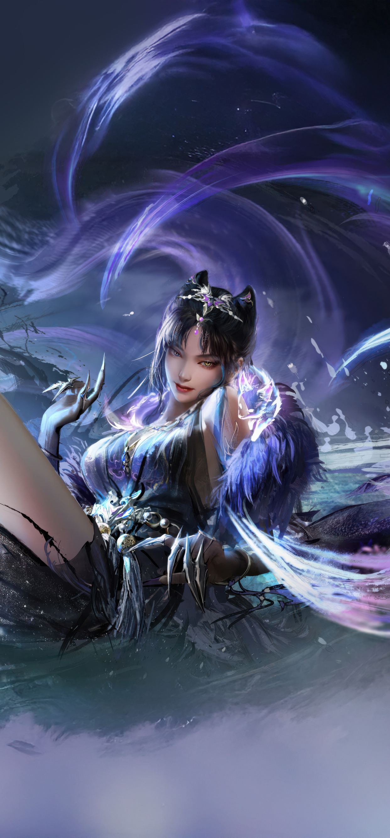 1242x2668 Tessa Naraka Bladepoint Game Iphone XS MAX ,HD 4k Wallpapers ...